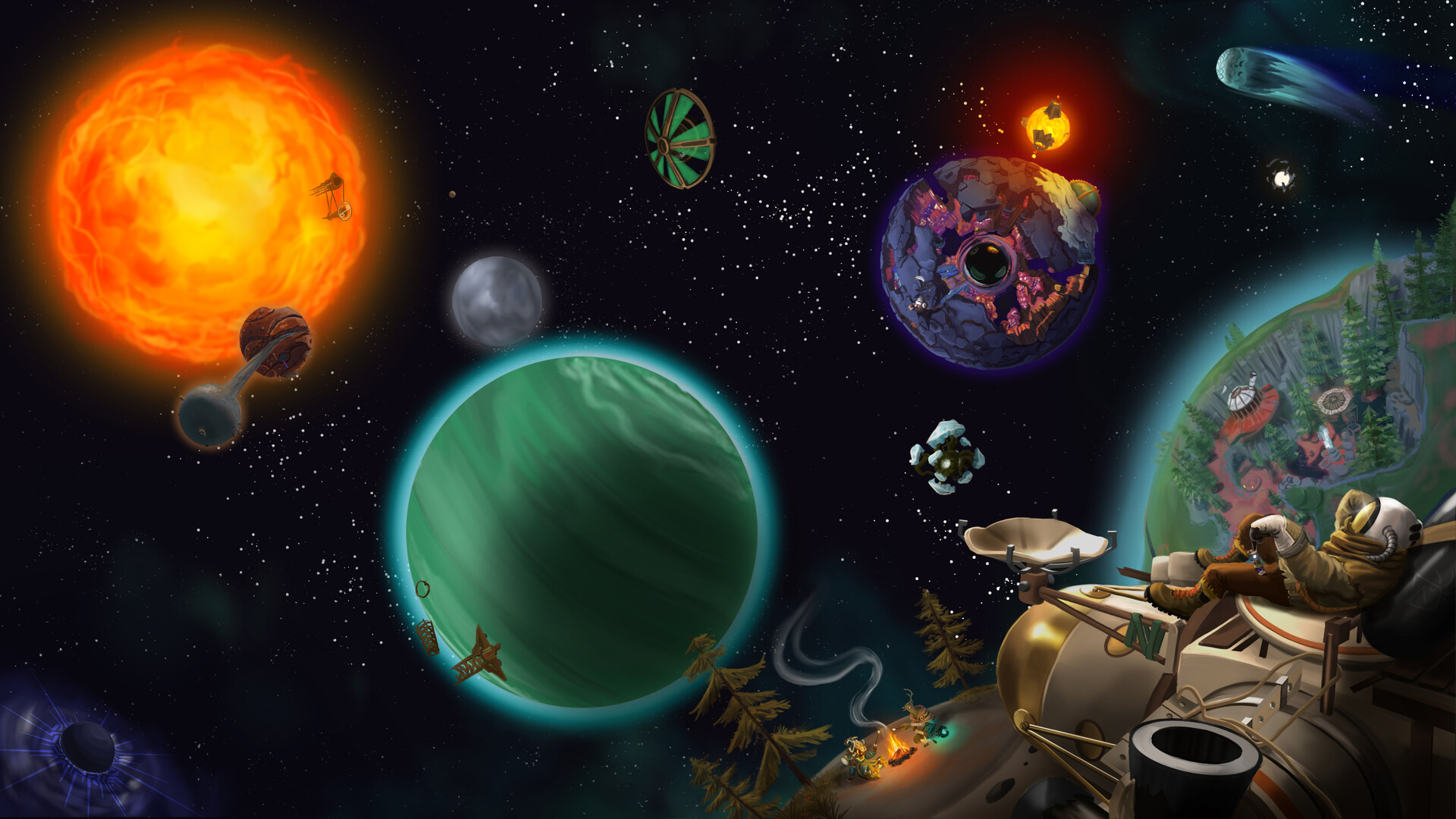Artstation Outer Wilds Fanart