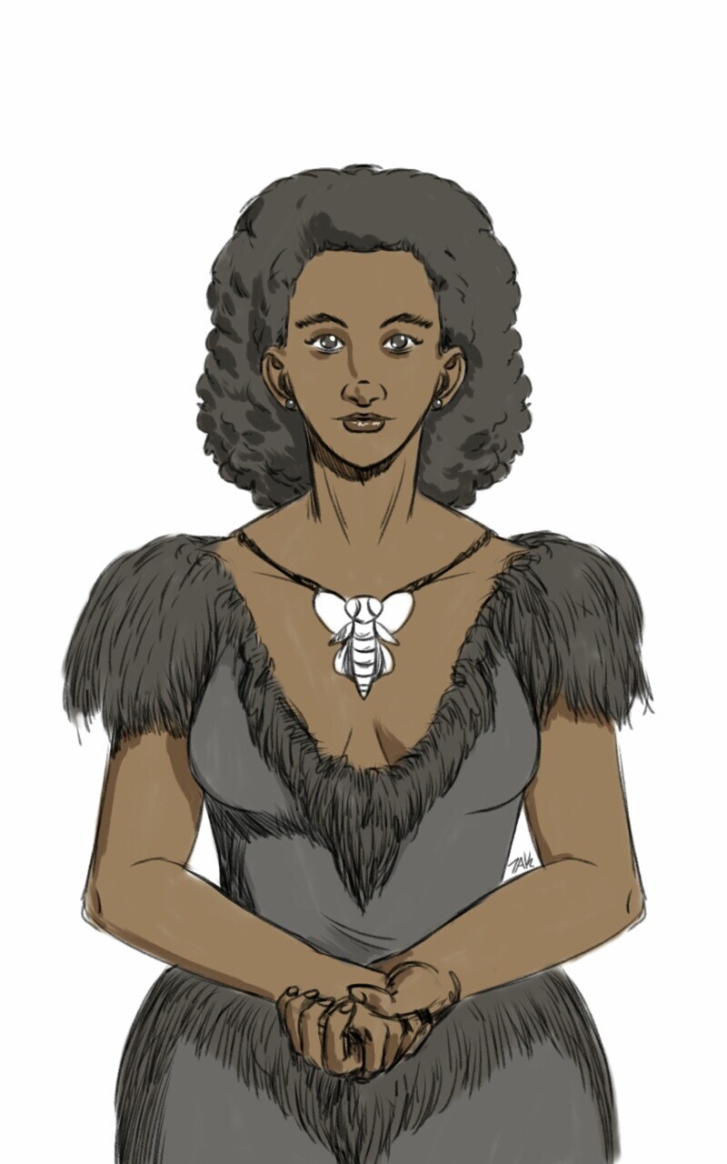 ArtStation - Daily Sketch: Lady In Gray