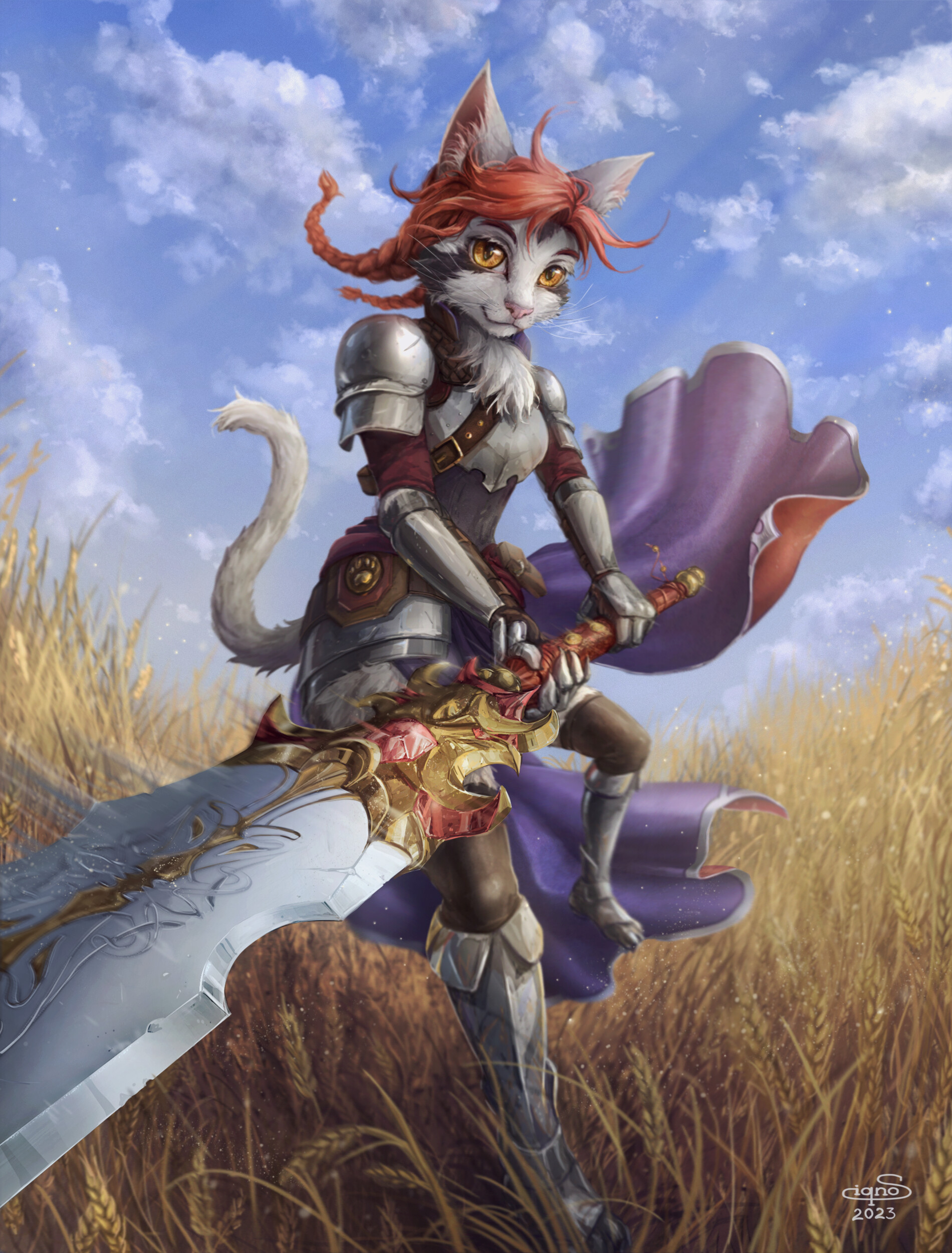 ArtStation - Cat Knight