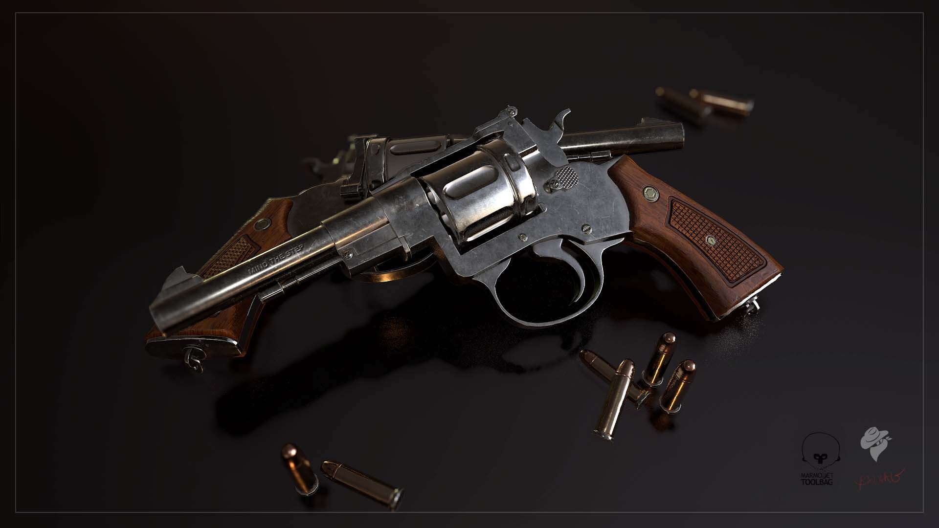Bahubali Heralage - GUN_(Revolver)