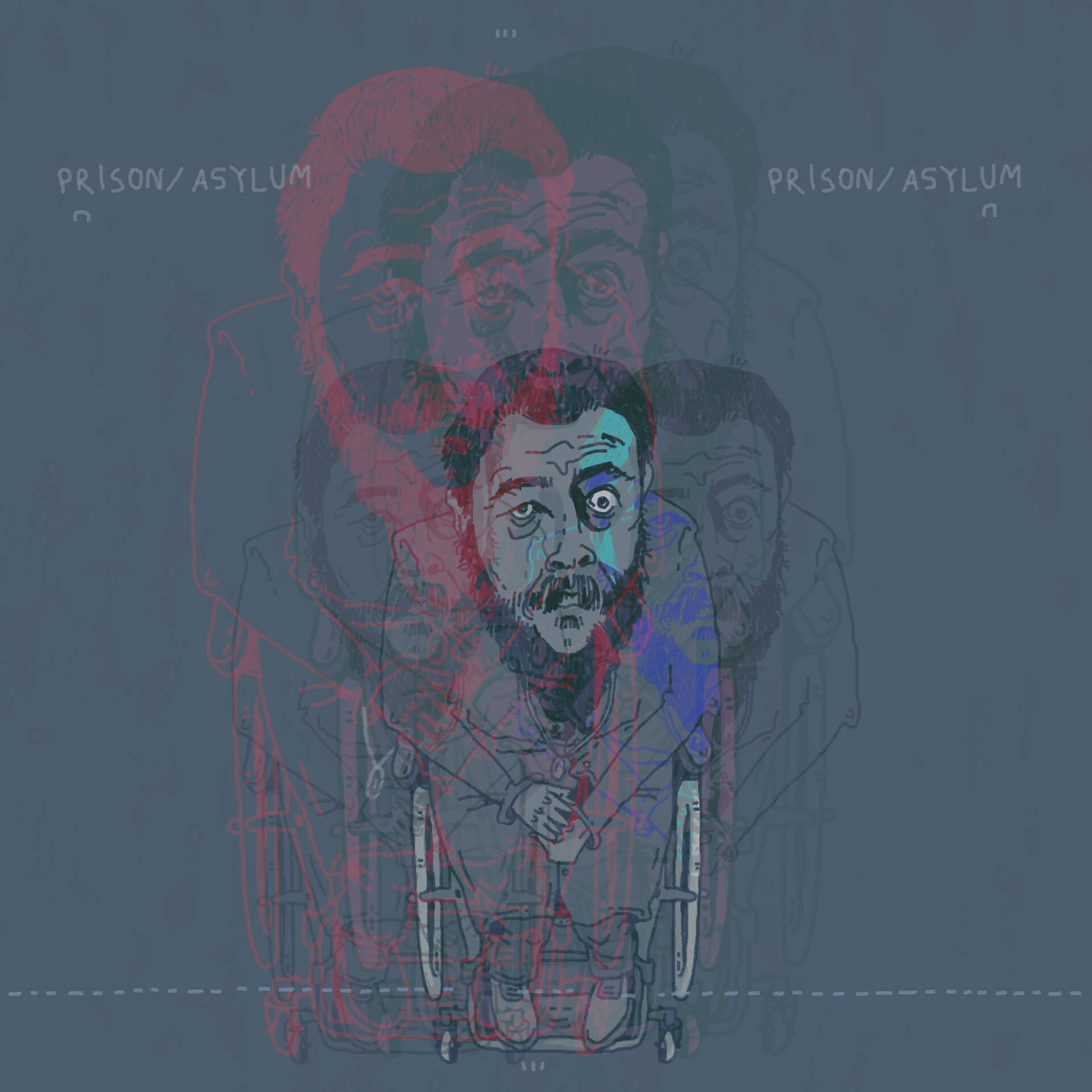 ArtStation - prison/asylum