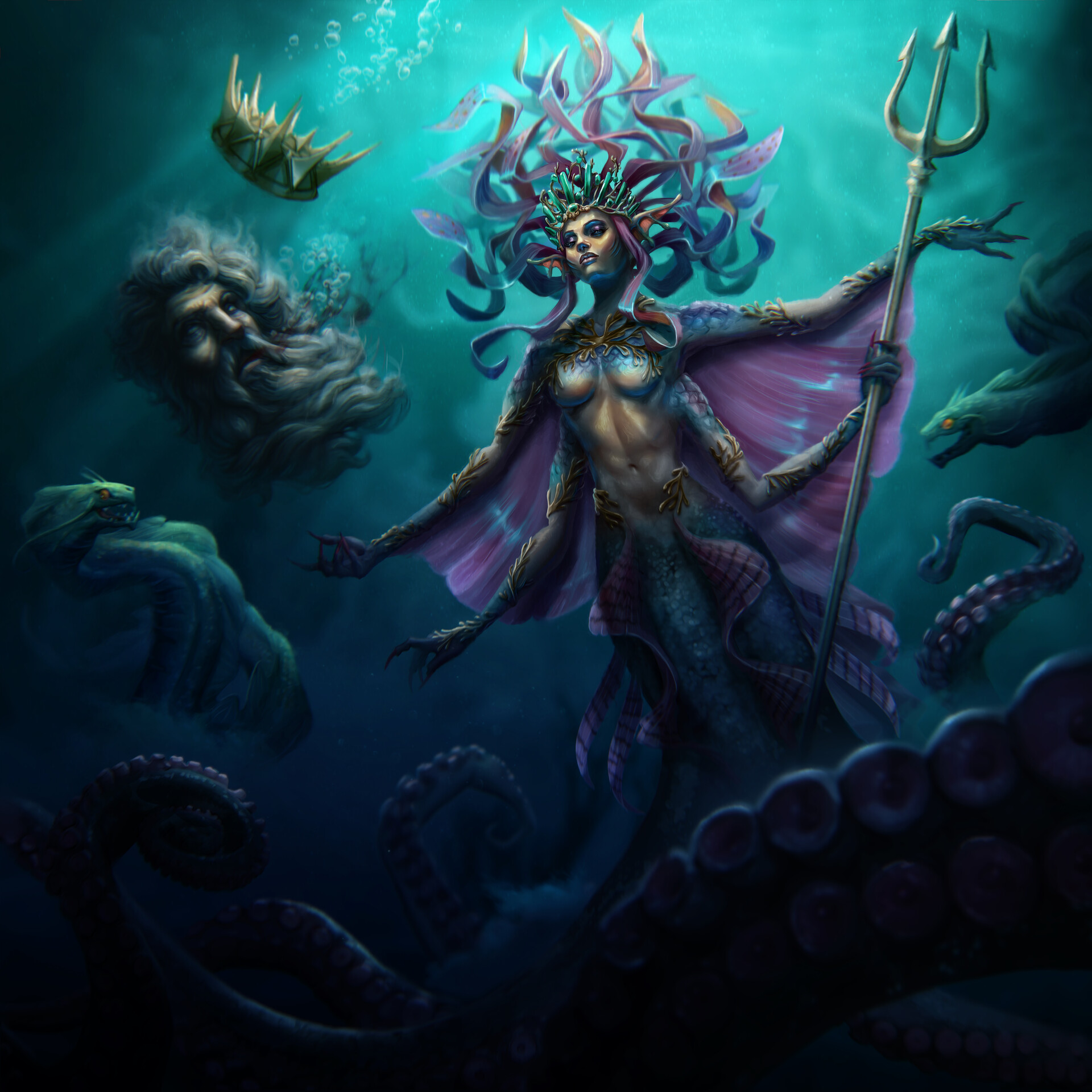 Alessandro Ferrario - Villains Project 02 - The Seawitch