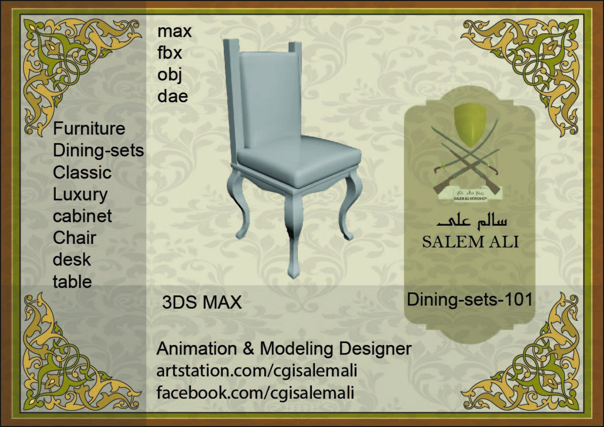 ArtStation - Dining sets