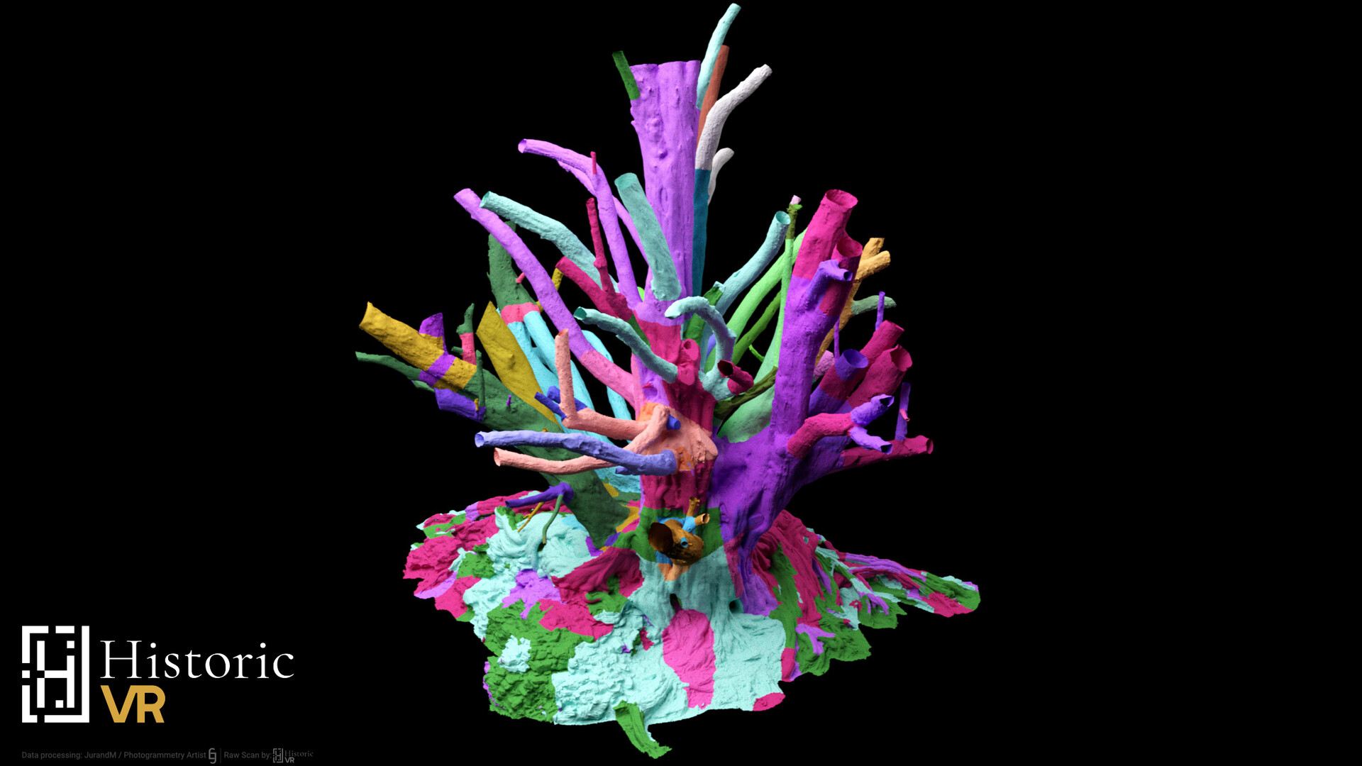 Jurand Macioszczyk Photogrammetry Portfolio Waverley Abbey Yew Tree Historicvr