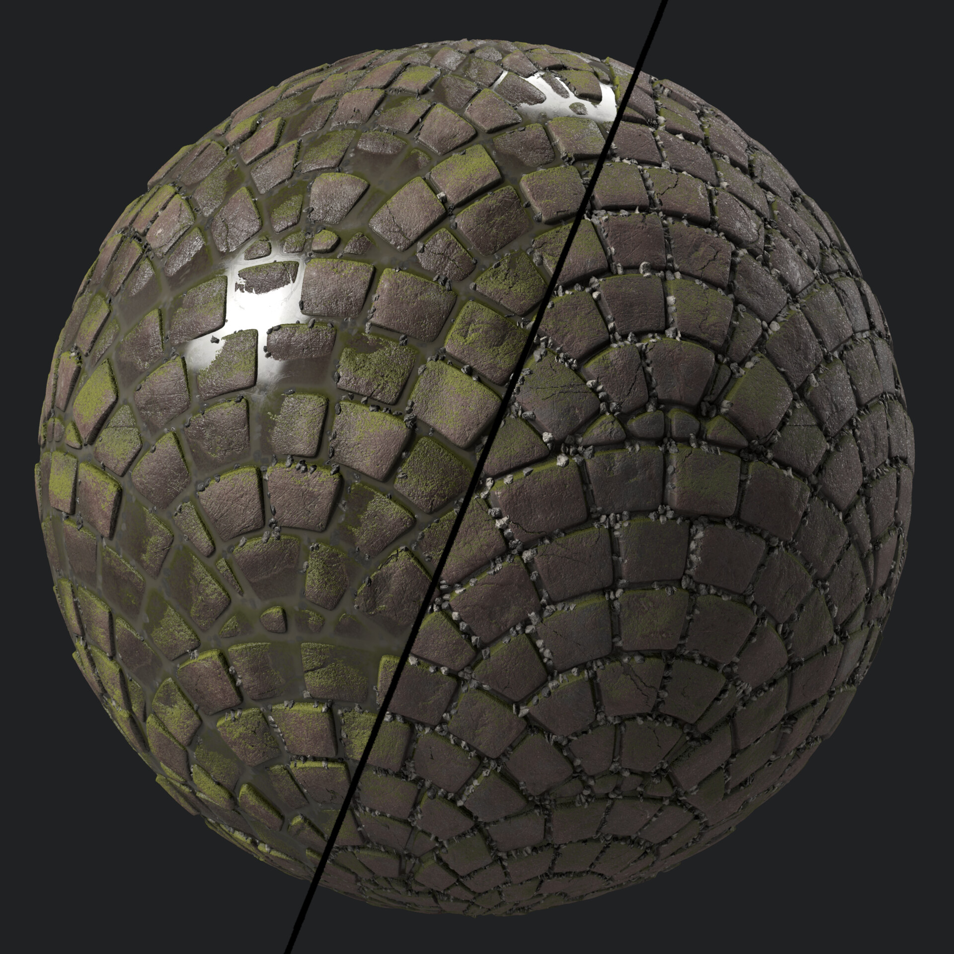 ArtStation - Pavement Materials 36- Stone Paving By Gravel and Mud ...