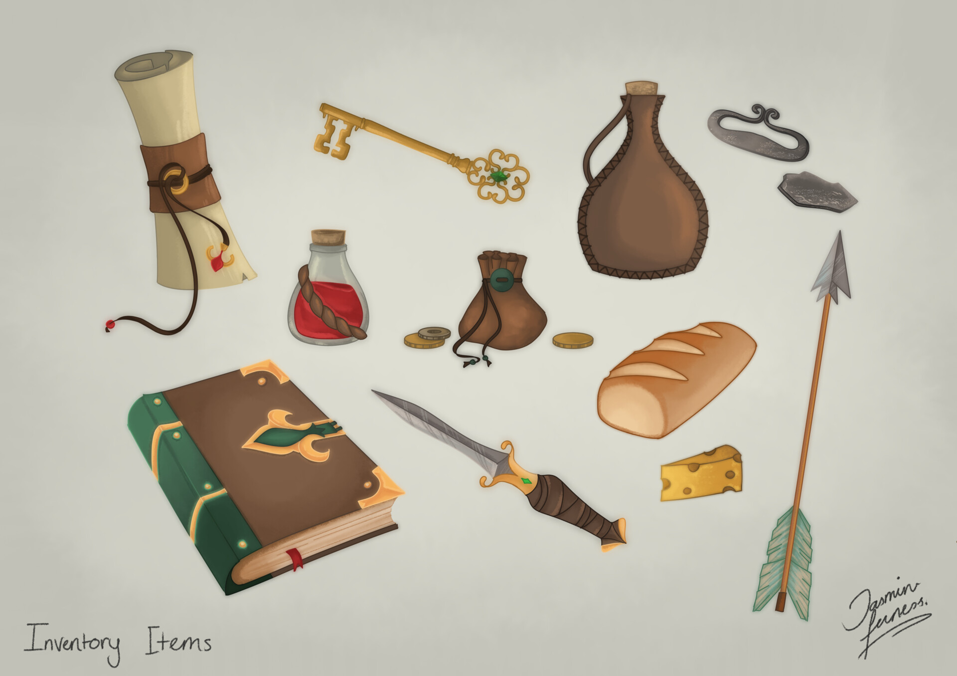 ArtStation - Inventory Items