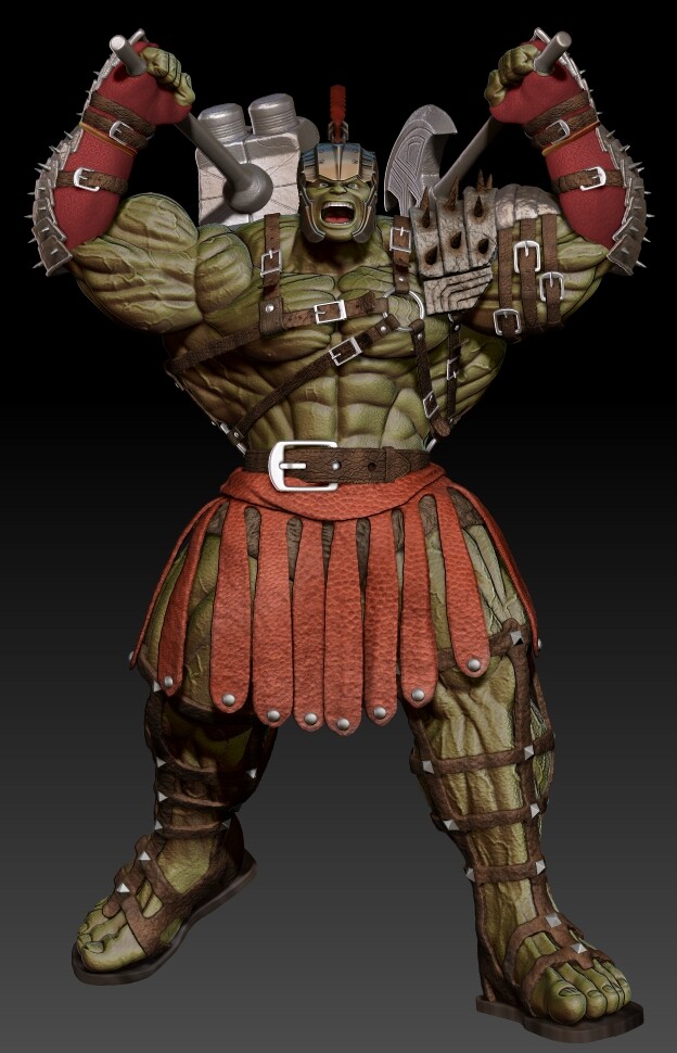 ArtStation - Hulk Ragnarok Gladiator