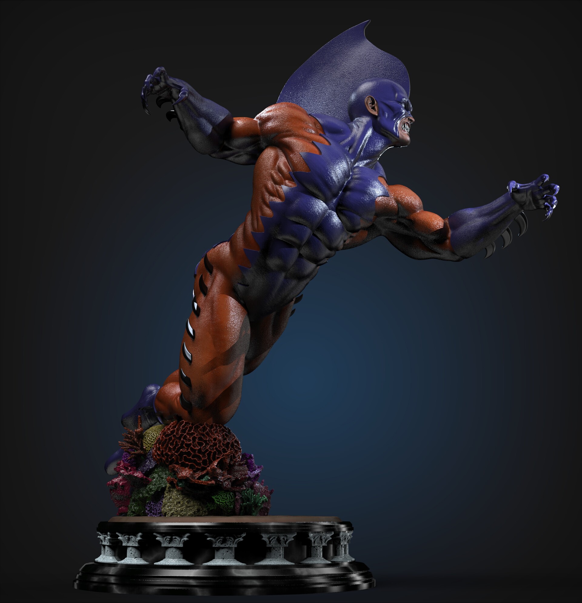 ArtStation - Marvel Comics Tiger Shark