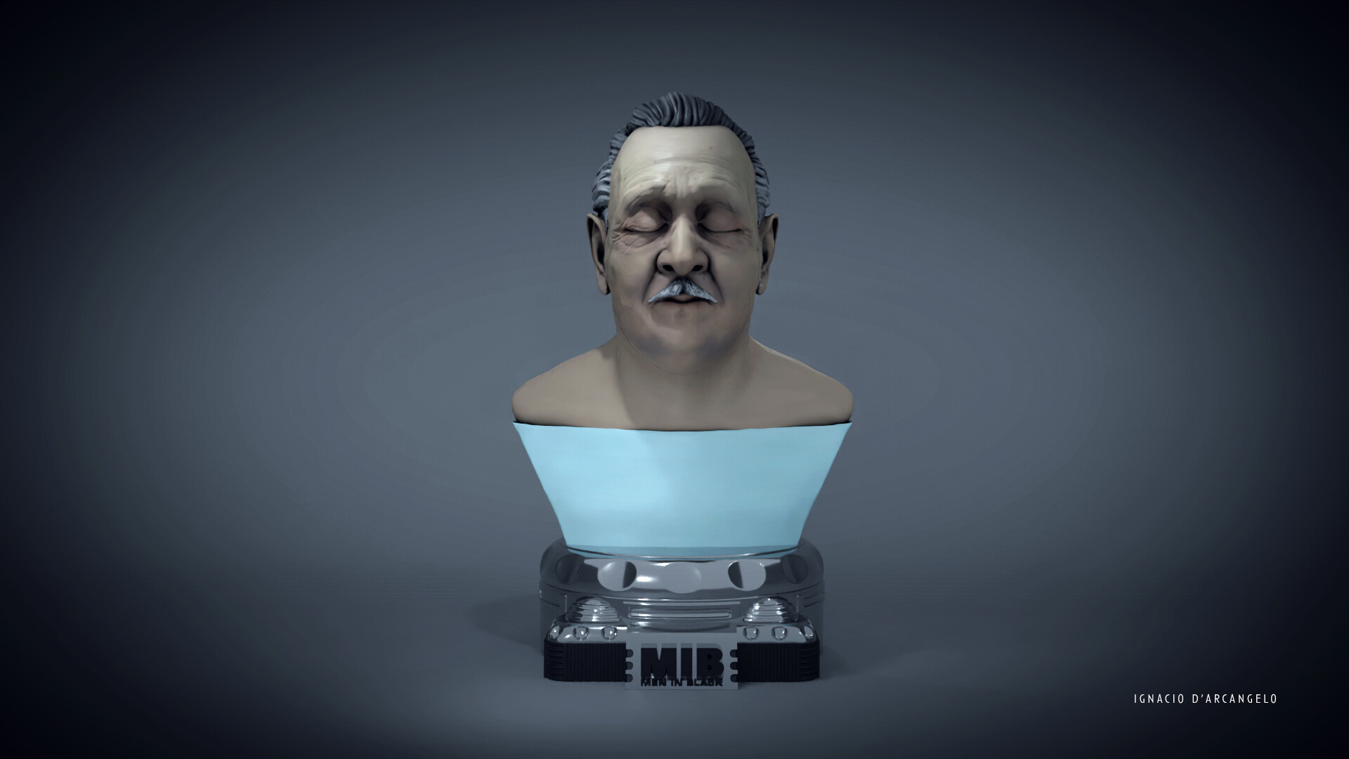 Ignacio D'Arcangelo - Men in Black - Arquilian in Human Exosuit Bust