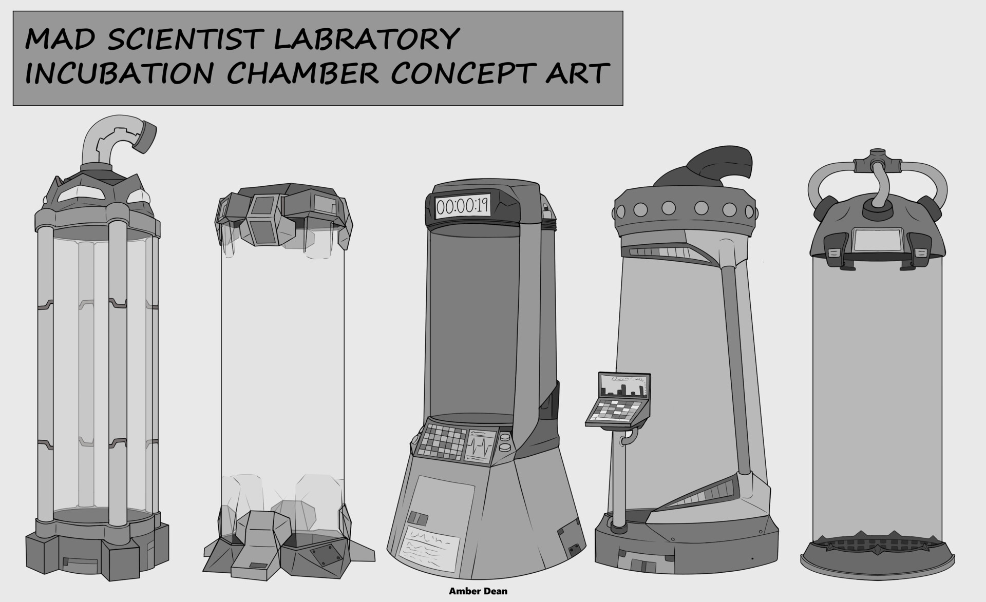 Gemsy - Mad Scientist Prop Concepts