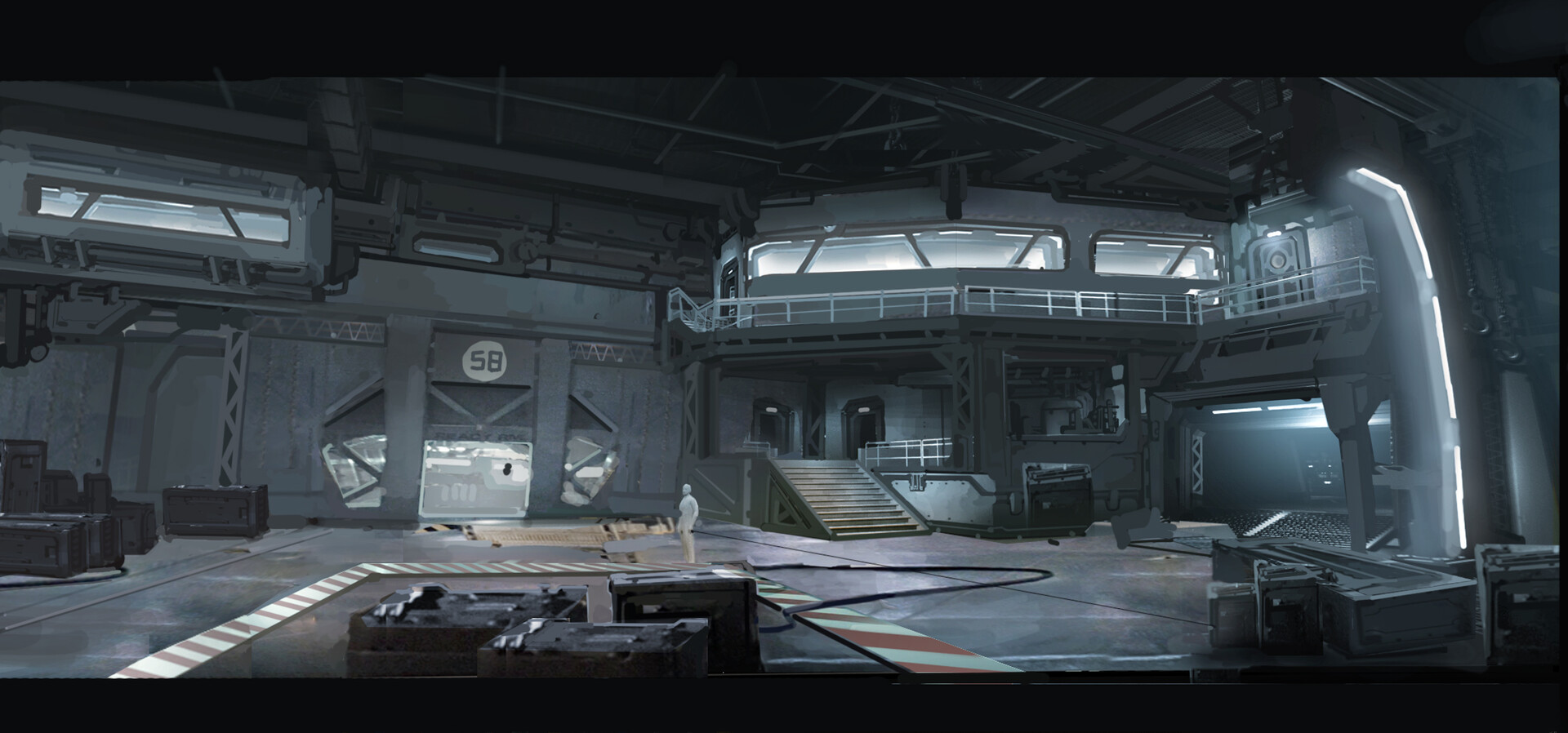 Bryan Flynn - Aliens Endeavor Hub Paintovers