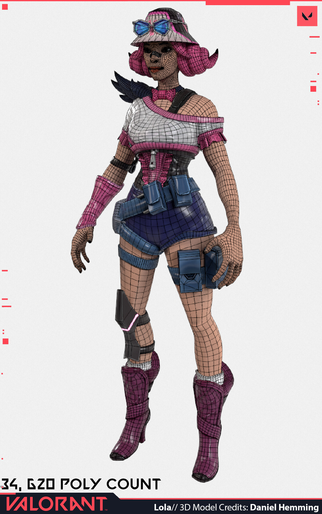 Daniel Hemming - Valorant Lola Fan art