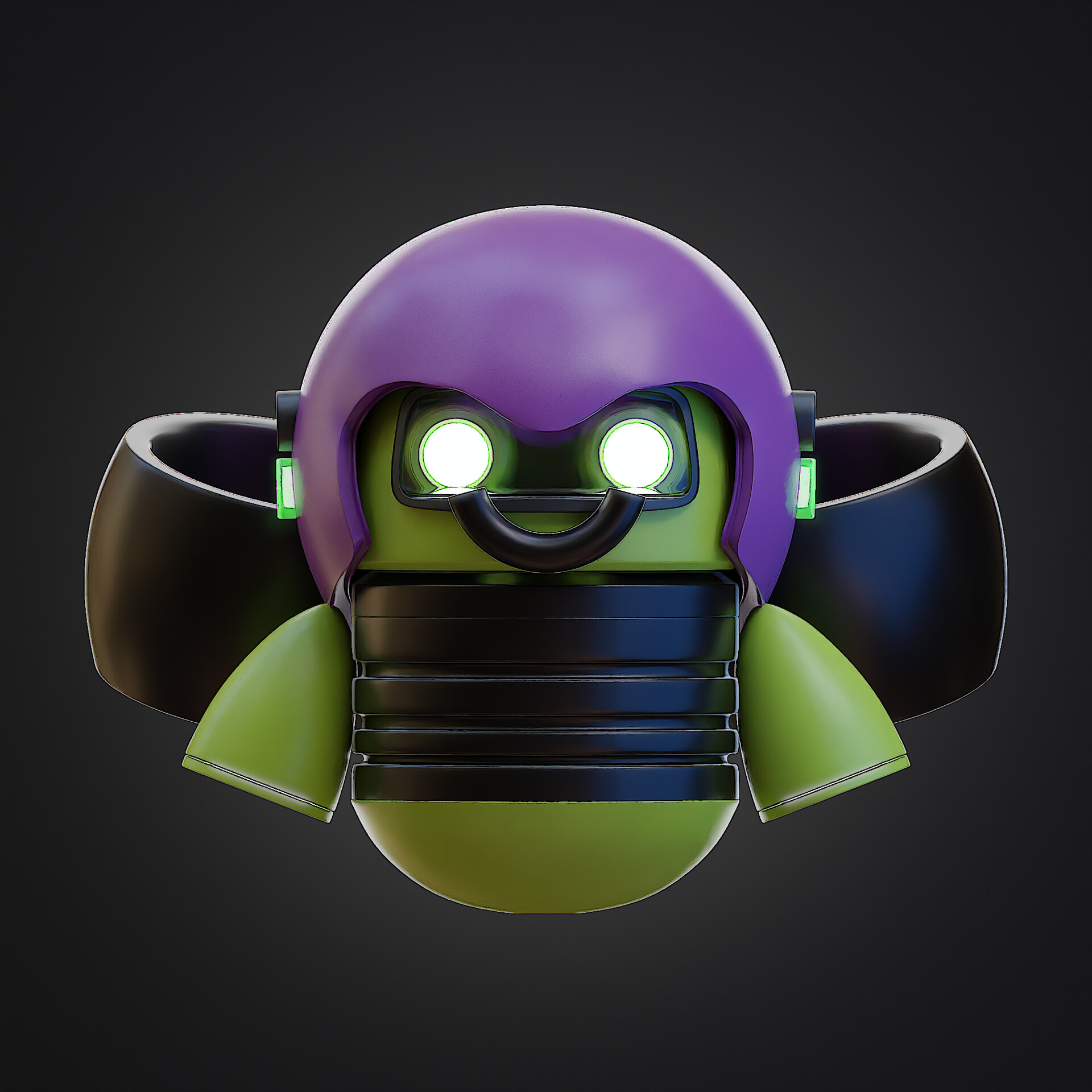 ArtStation - 3D CARTOON BOT - BLENDER