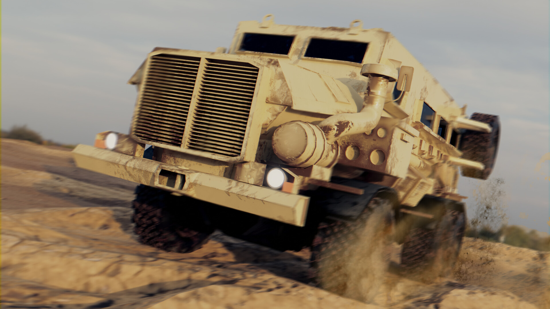 ArtStation - car,casspir
