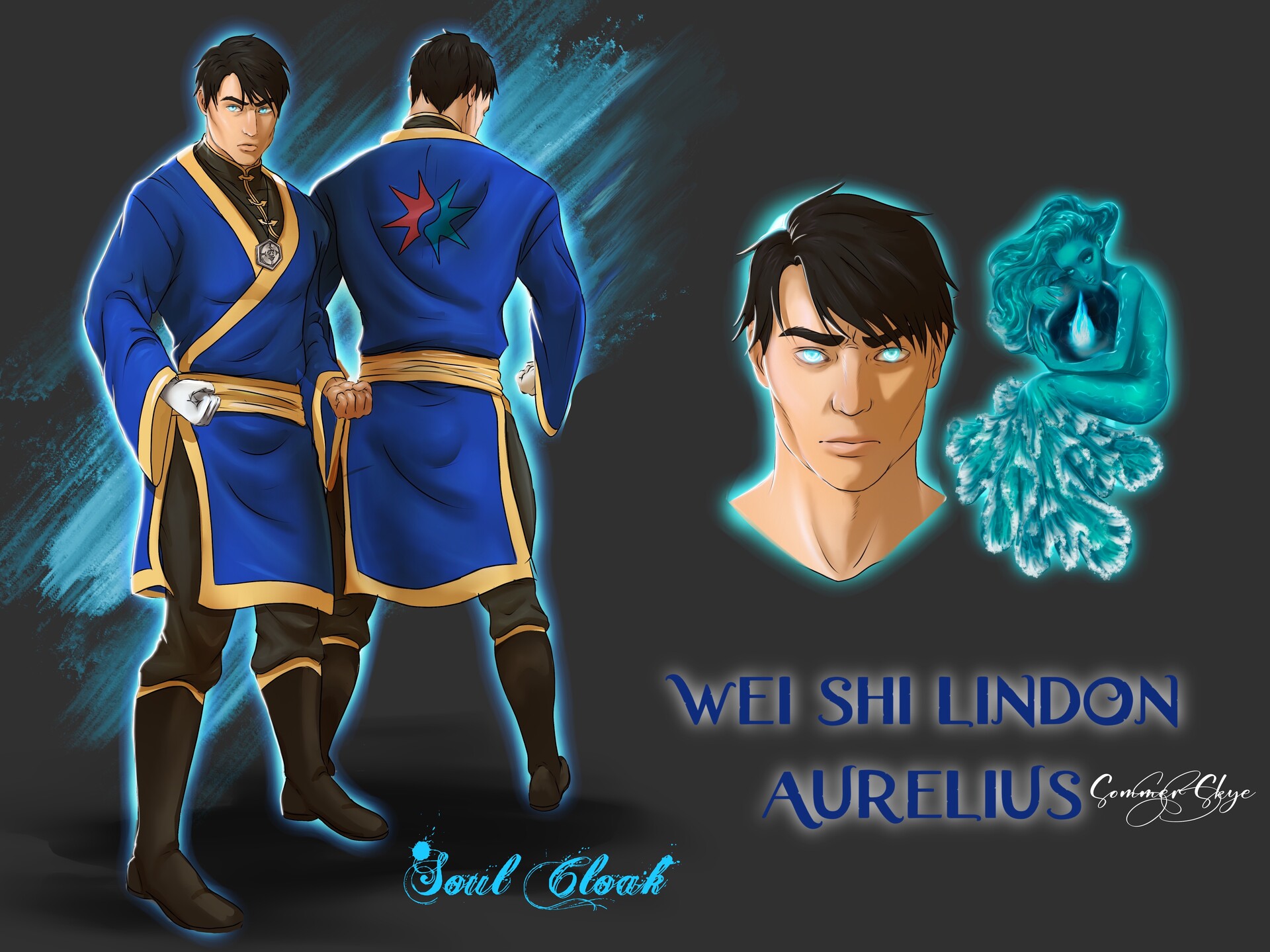 Sommer Skye - Wei Shi Lindon Character Design
