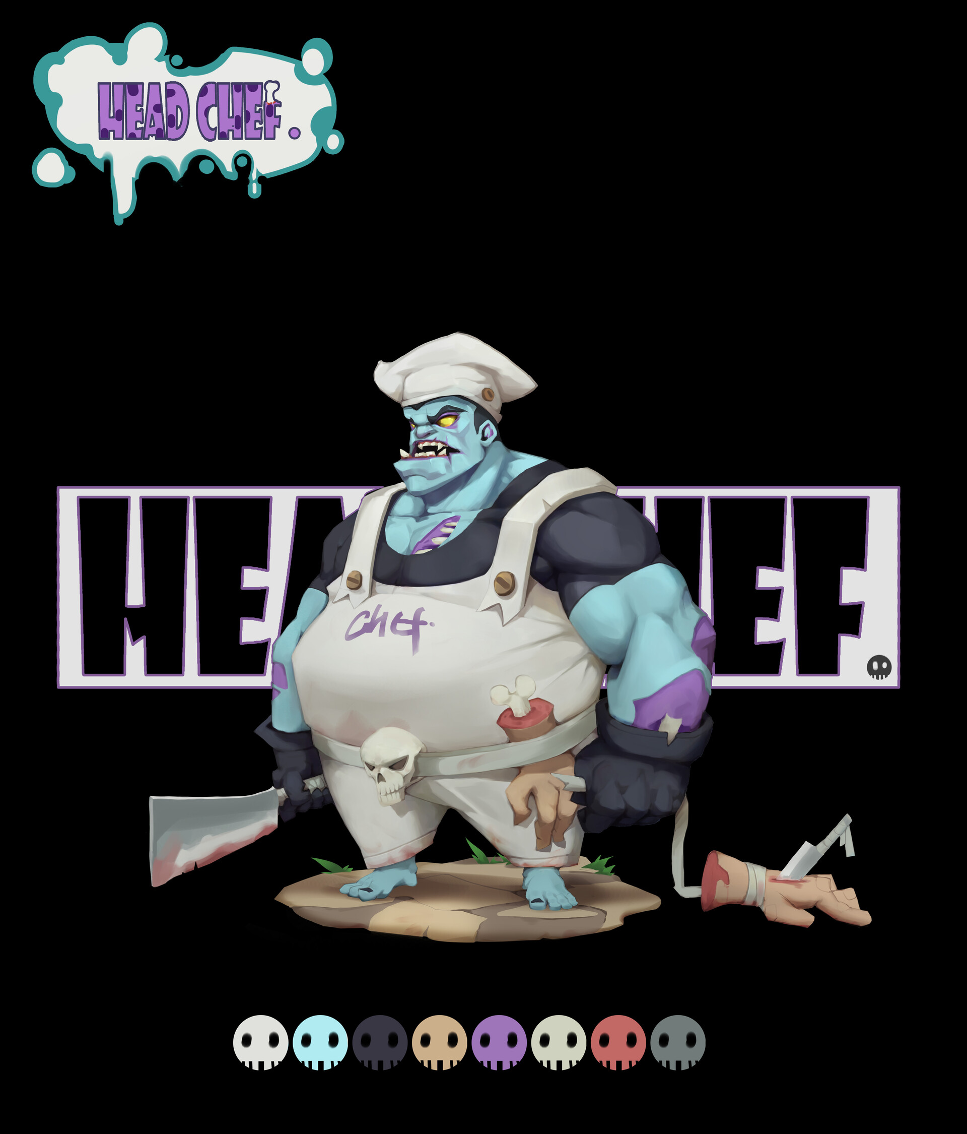 ArtStation - 僵尸厨子