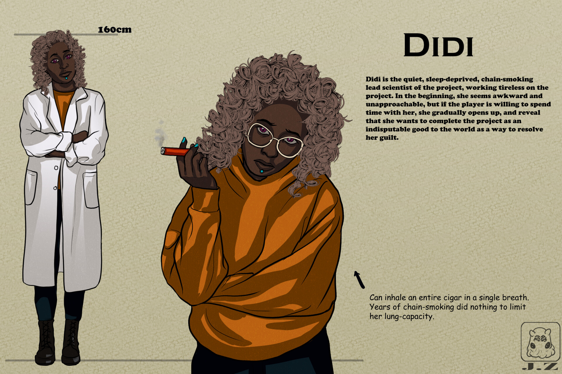 ArtStation - Didi charcter sheet