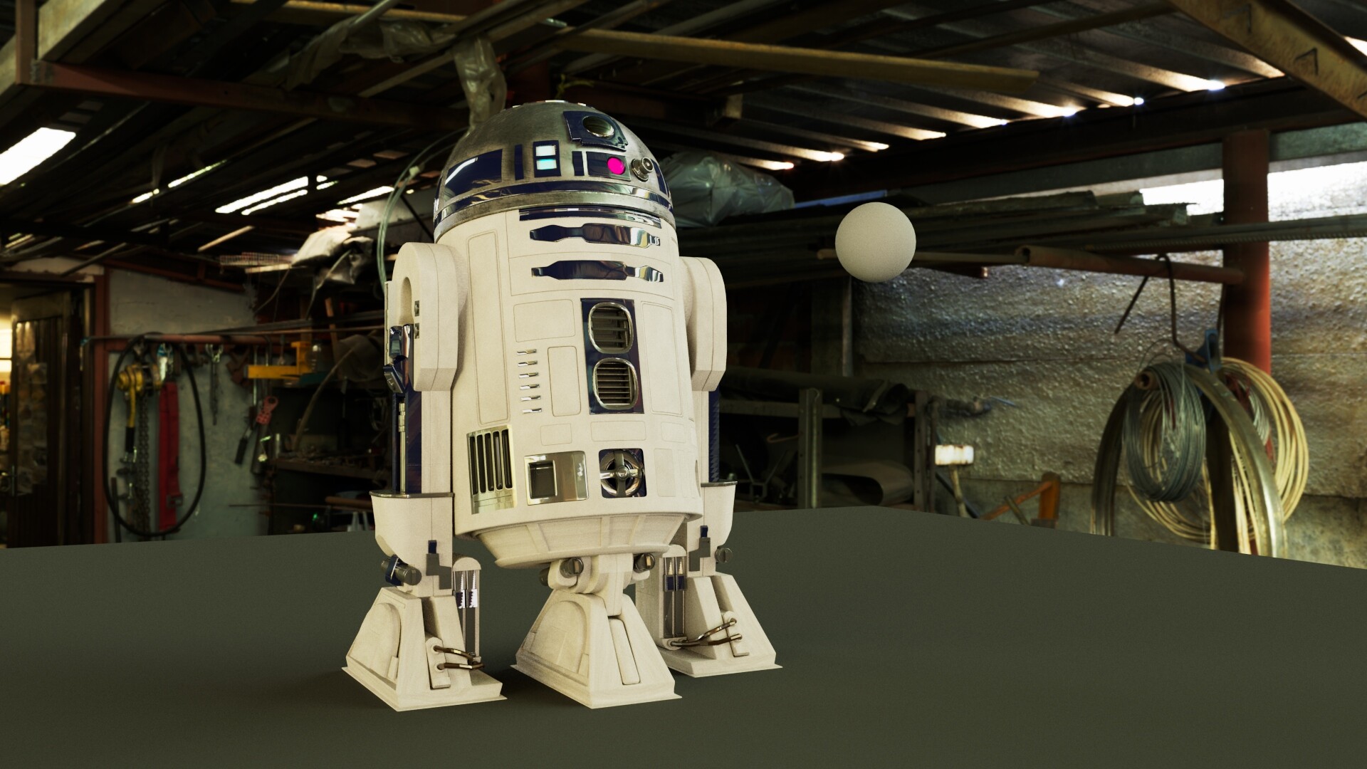 ArtStation - R2D2 from Star Wars