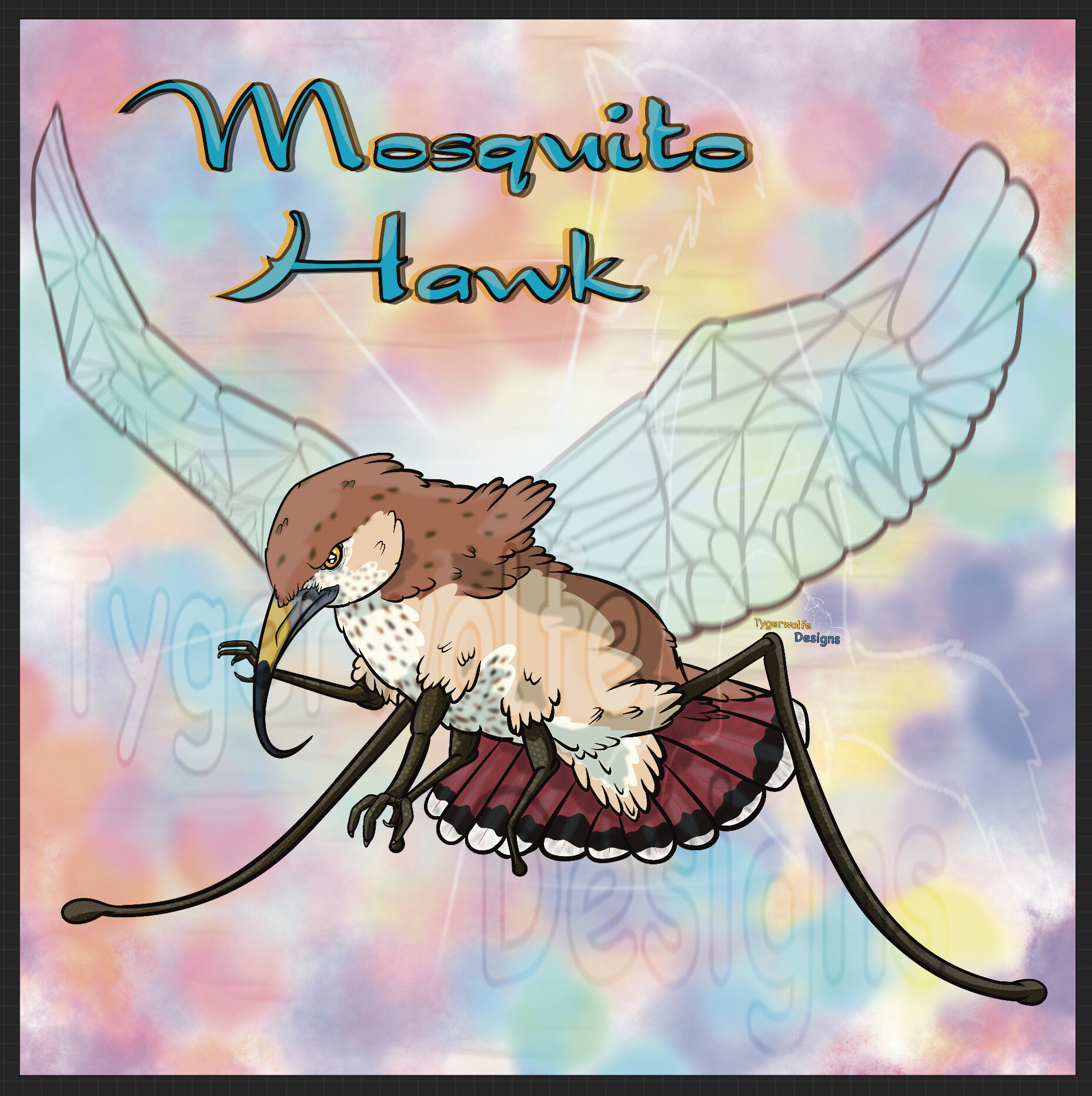 ArtStation - Punimals - Mosquito Hawk