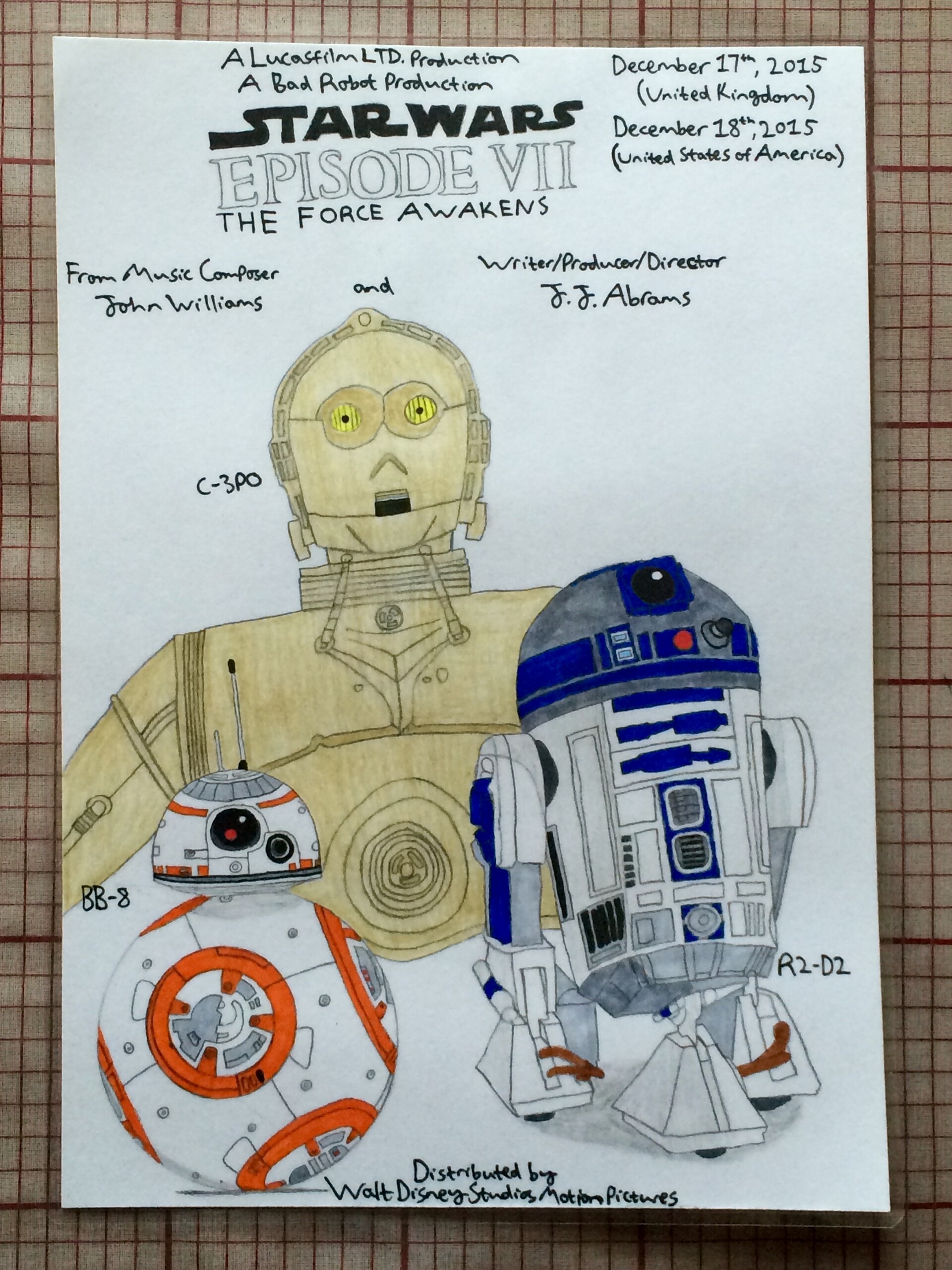 ArtStation - Star Wars: The Force Awakens poster (Star Wars Day)