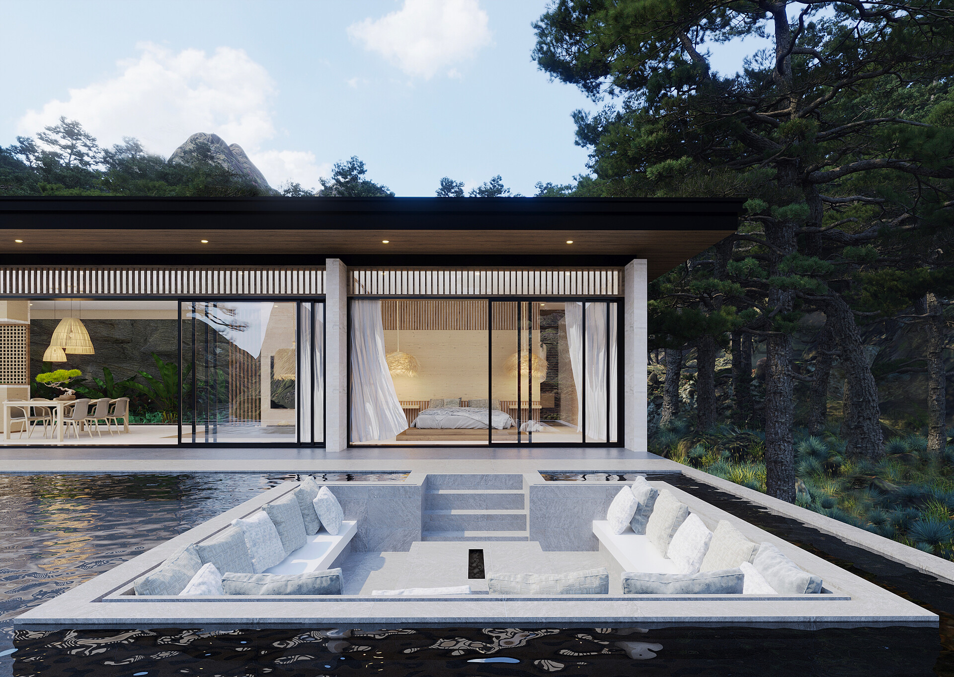 ArtStation - ZEN HOUSE