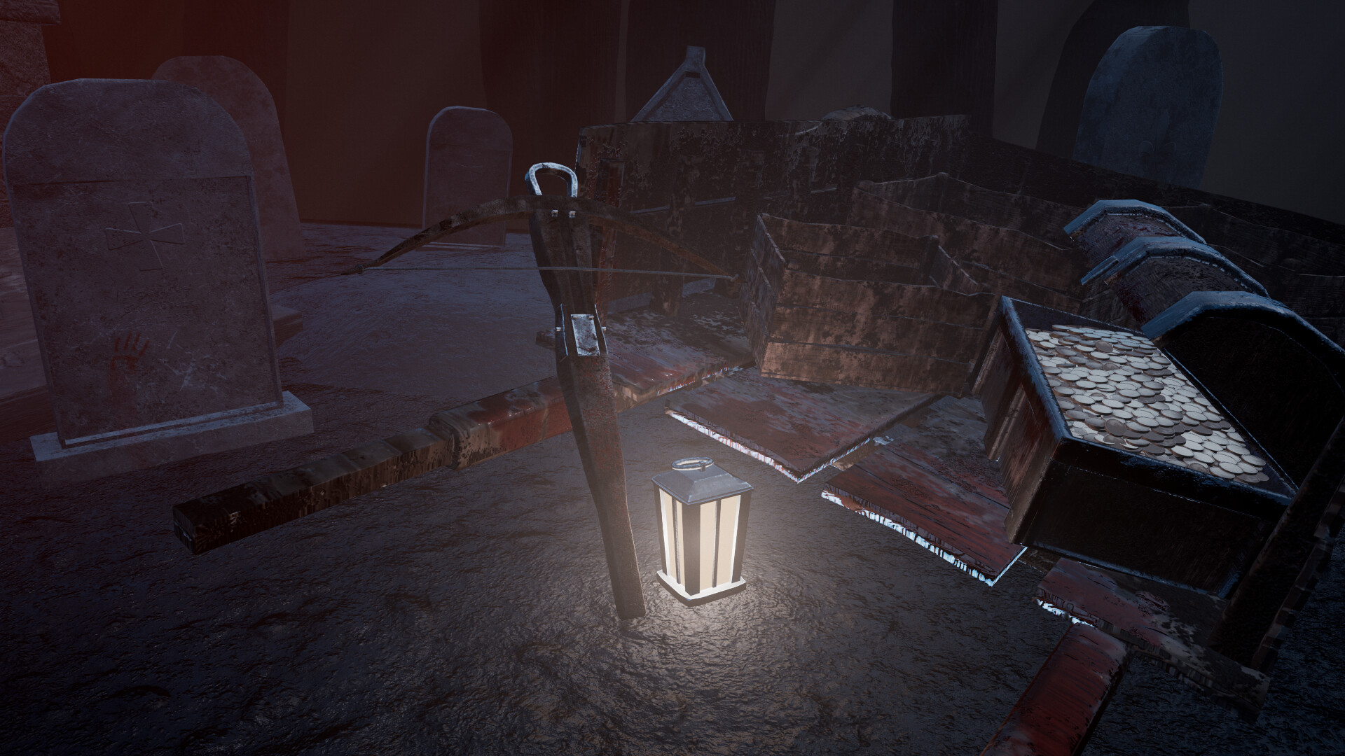 Luke Butler - Ancient Graveyard 3D Environment