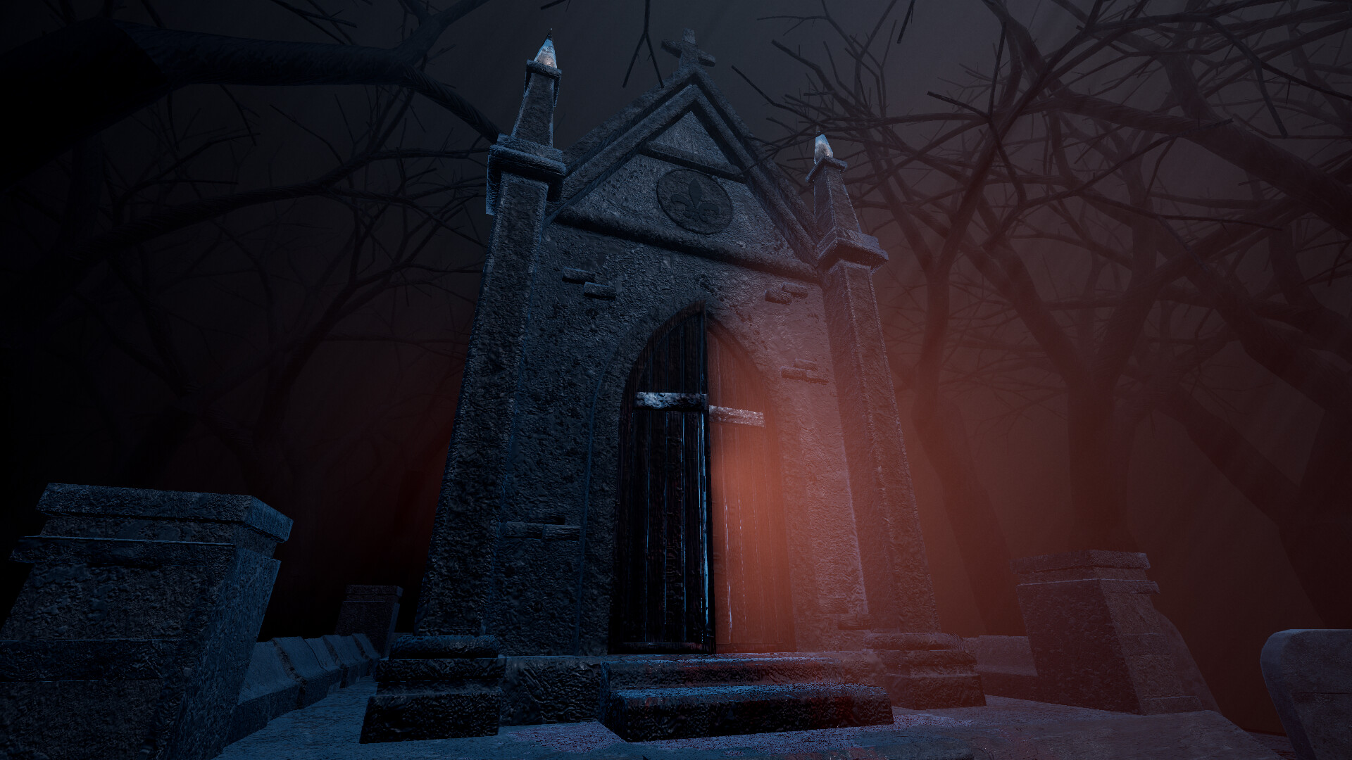 Luke Butler - Ancient Graveyard 3D Environment