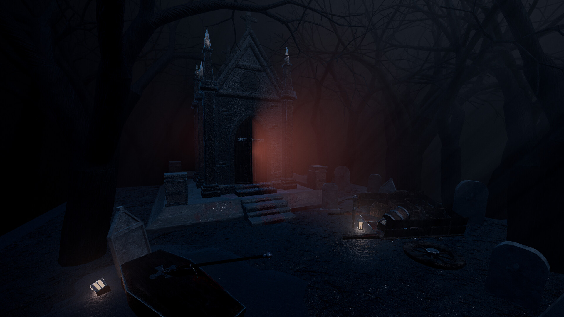 Luke Butler - Ancient Graveyard 3D Environment