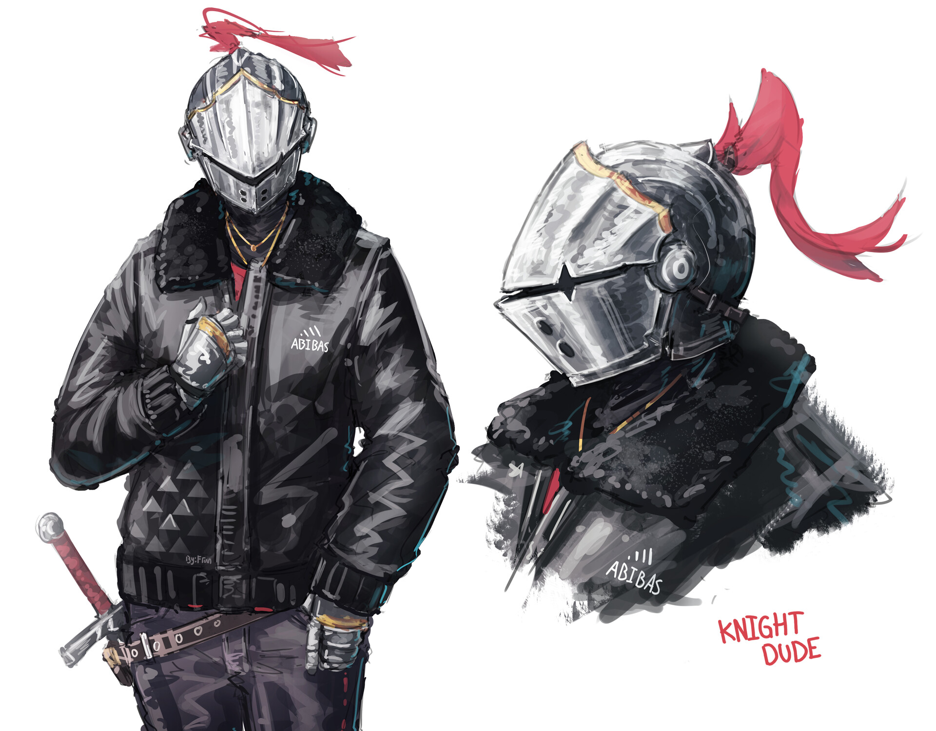 ArtStation - Knight dude