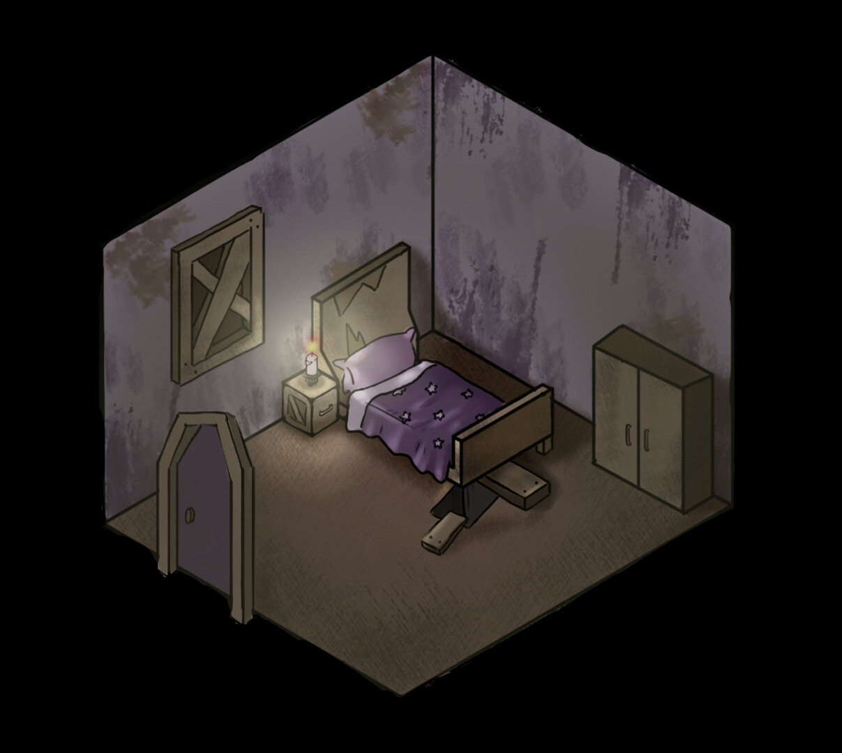 ArtStation - Isometric Room 5
