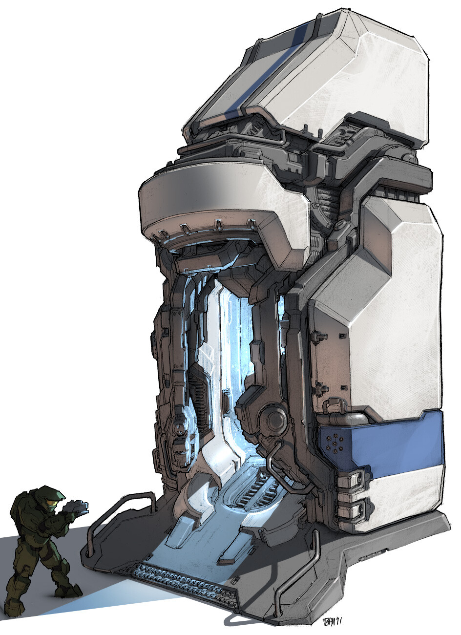ArtStation - Halo 4 Transporter