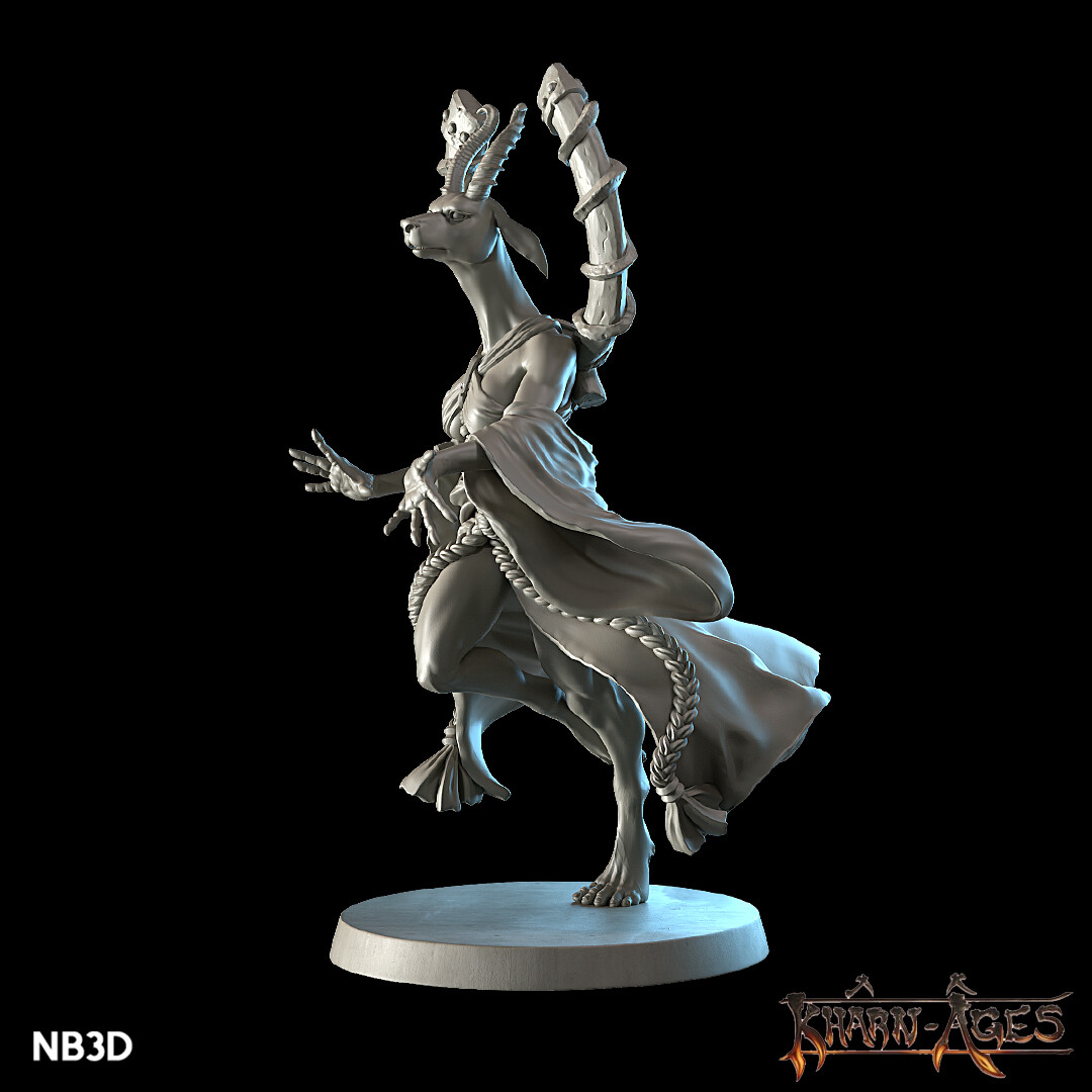 Nicolas BIGEARD - Khemiste Priestess