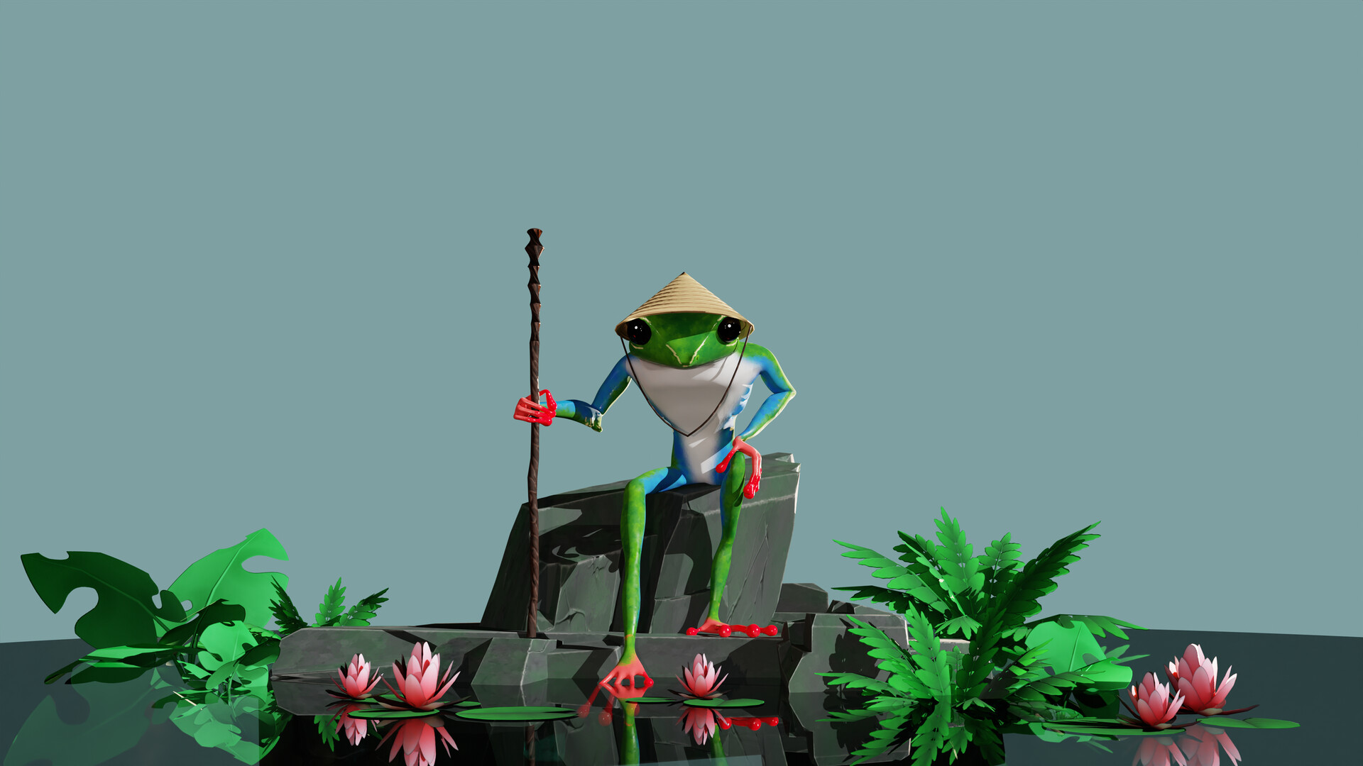 ArtStation - Frog Character