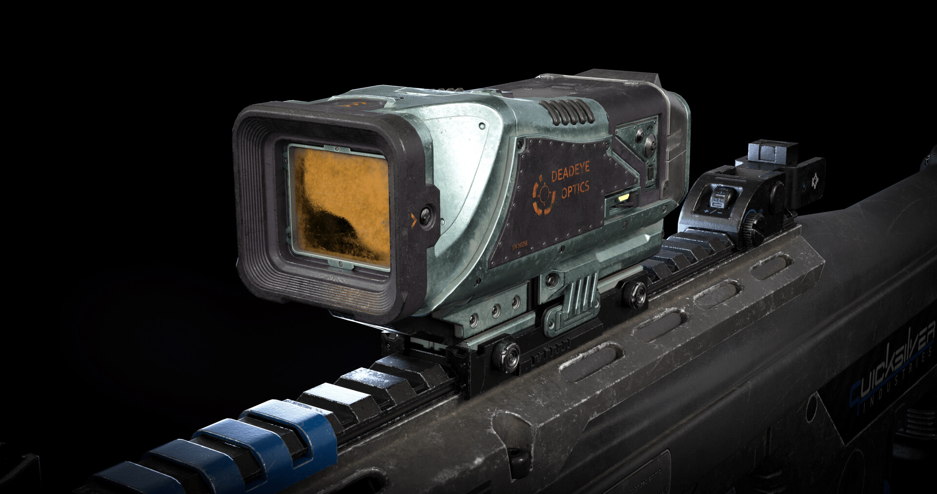 Michał Rafacz - SciFi rifle collimator