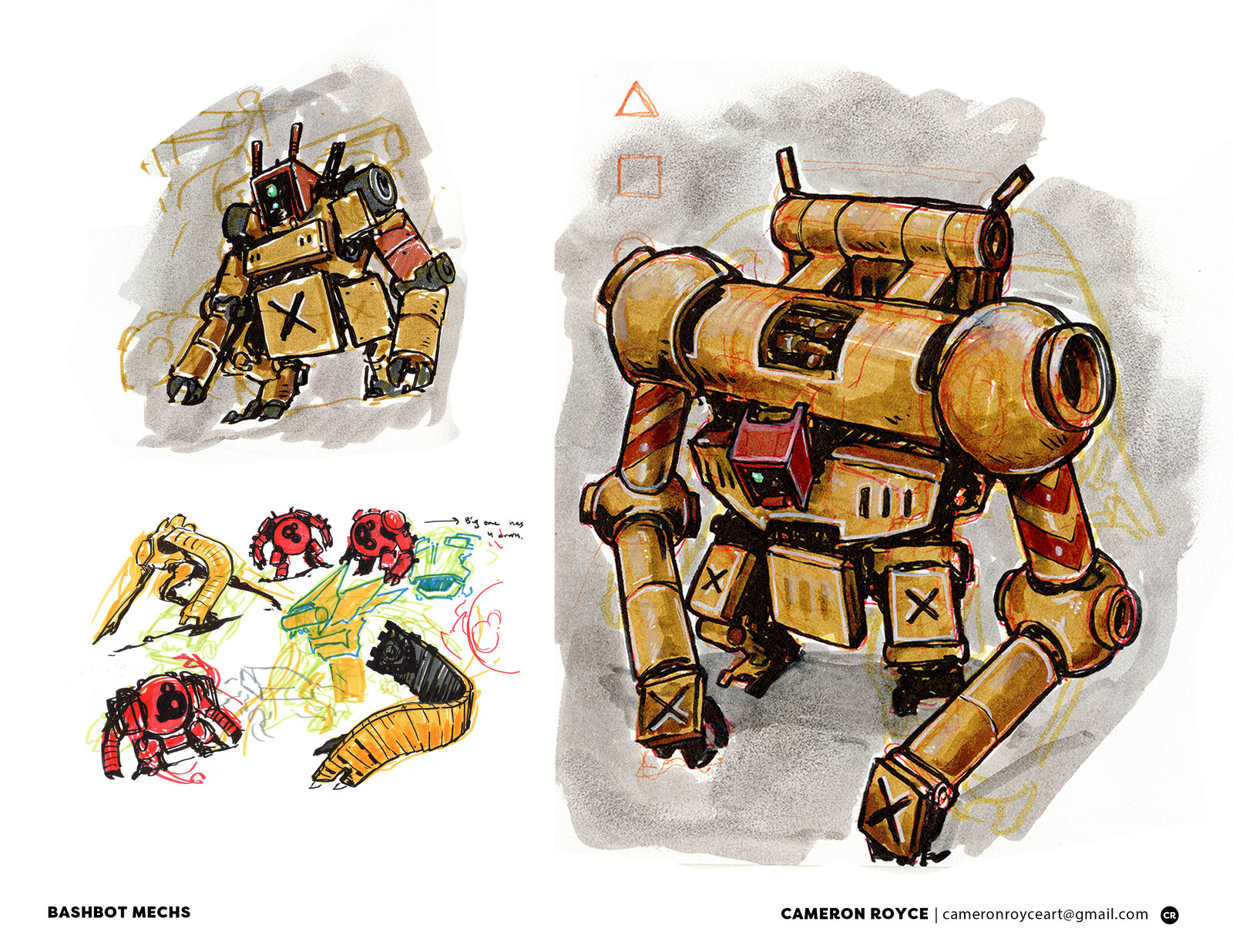 Cameron Royce - Sketchbook 2023