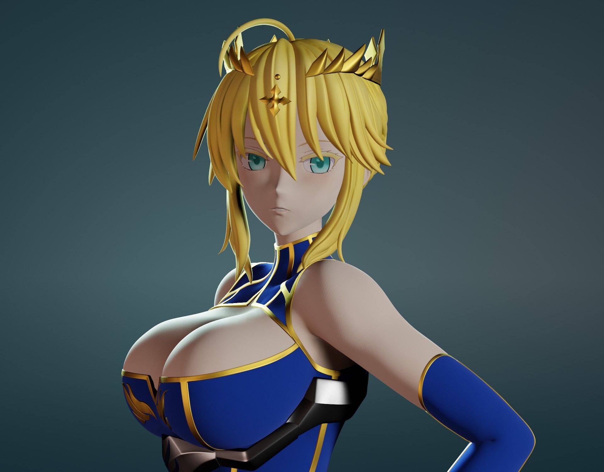 ArtStation - Artoria Pendragon (Fate Grand Order)