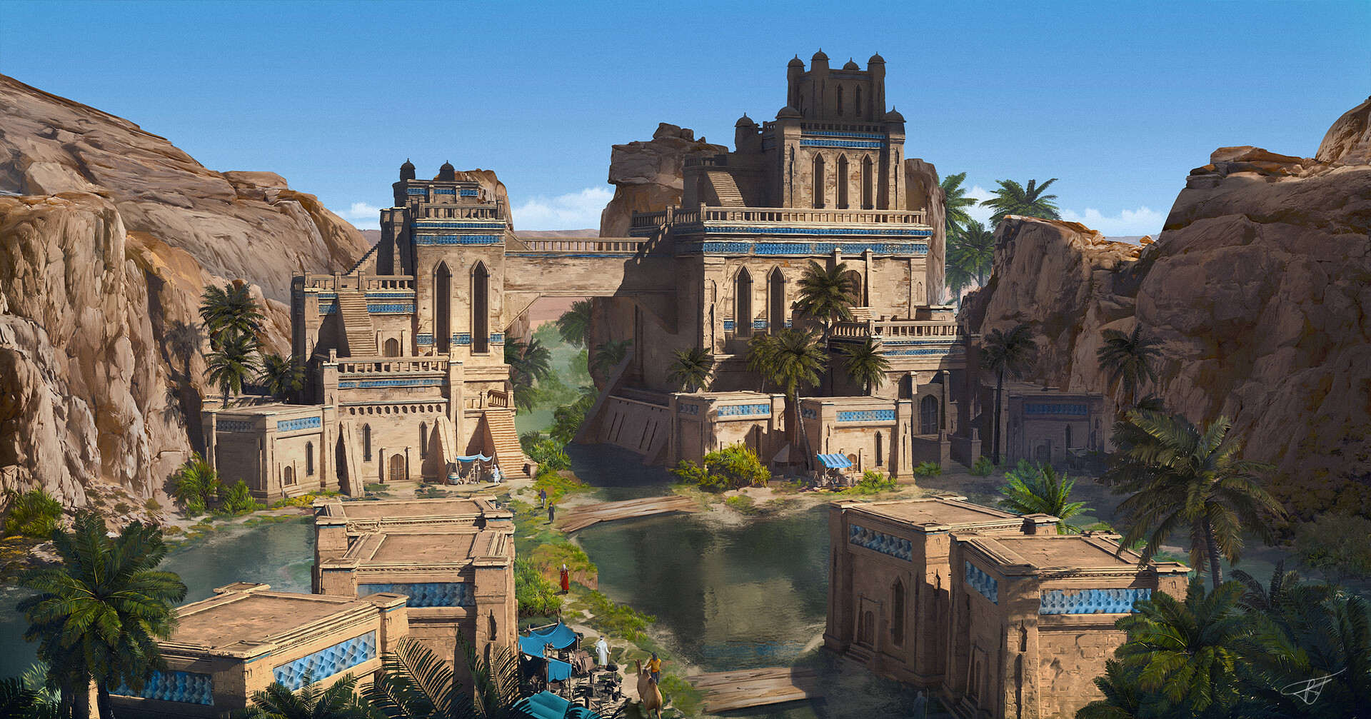 Oasis, Max Suleimanov : r/ImaginaryCityscapes