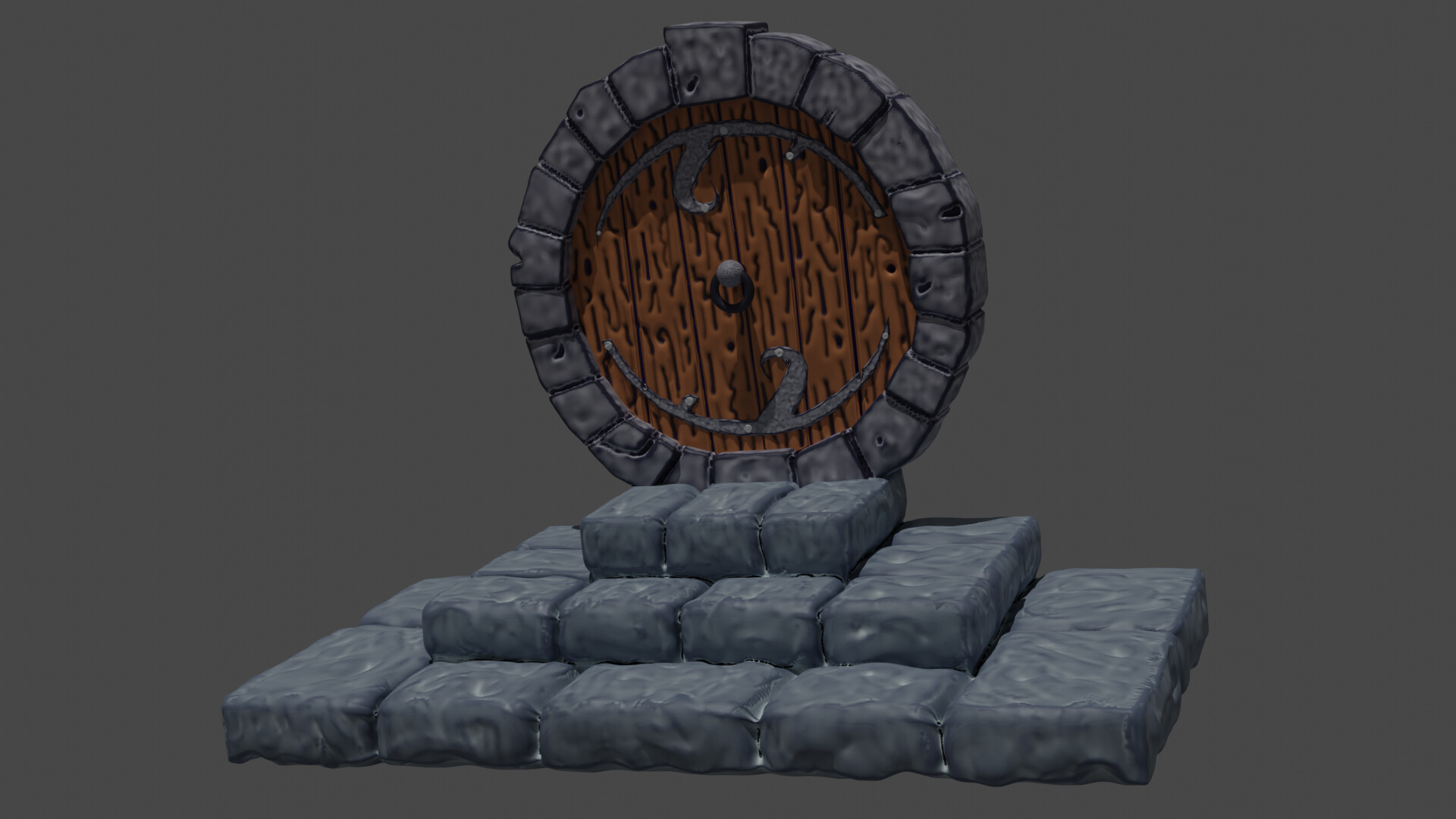 ArtStation - Hobbit House Door