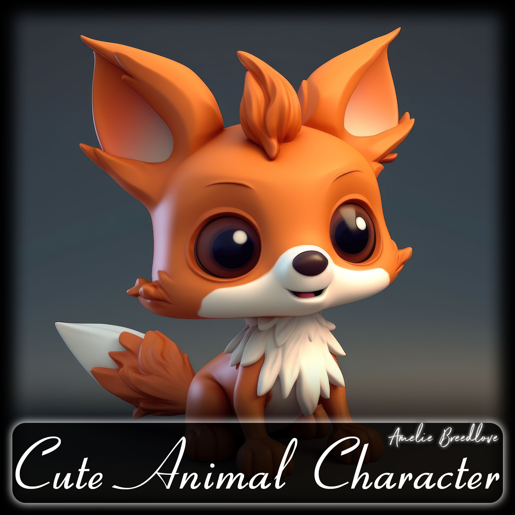 Amelie Breedlove - 200 Cute Animal Character (Full Body) Reference Pack ...