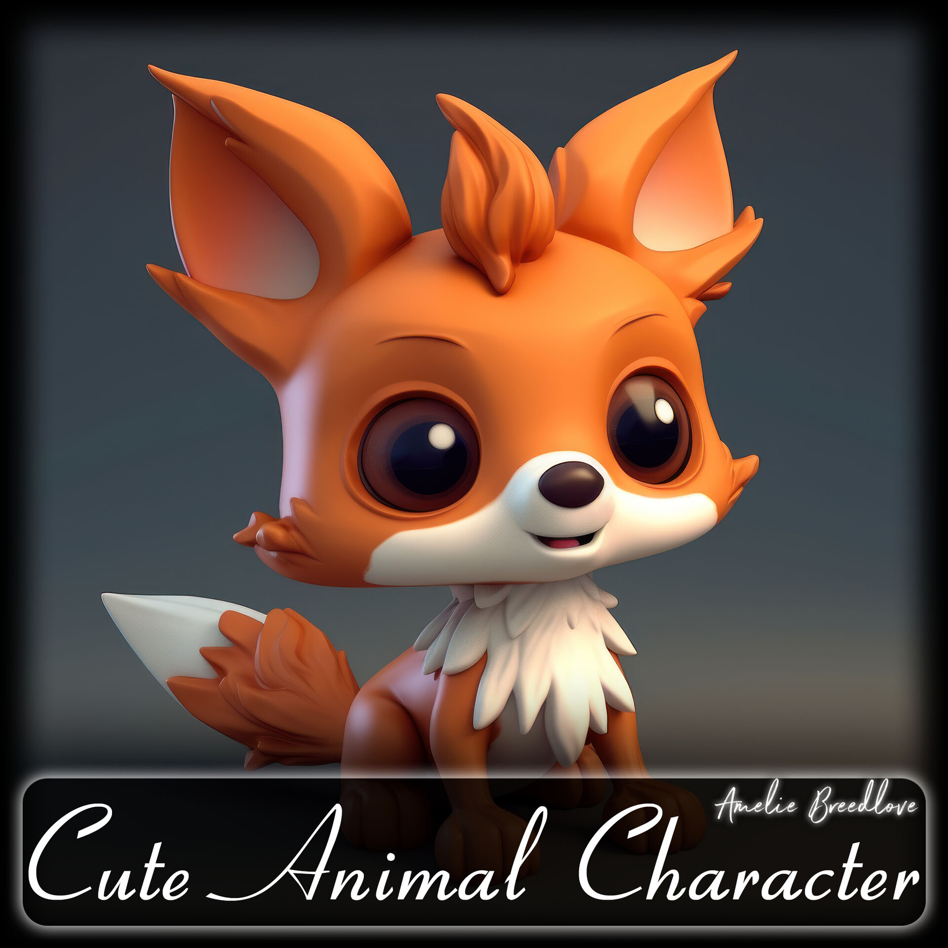 ArtStation - 200 Cute Animal Character (Full Body) Reference Pack | 4K ...