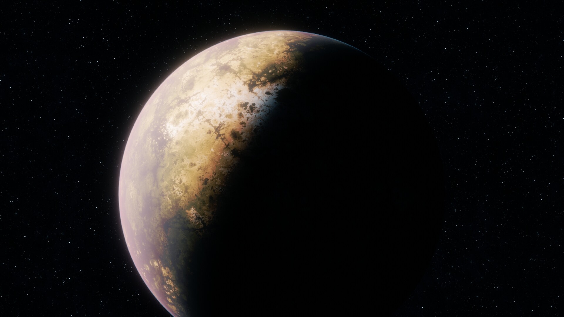 ArtStation - Blender--Procedural Planet