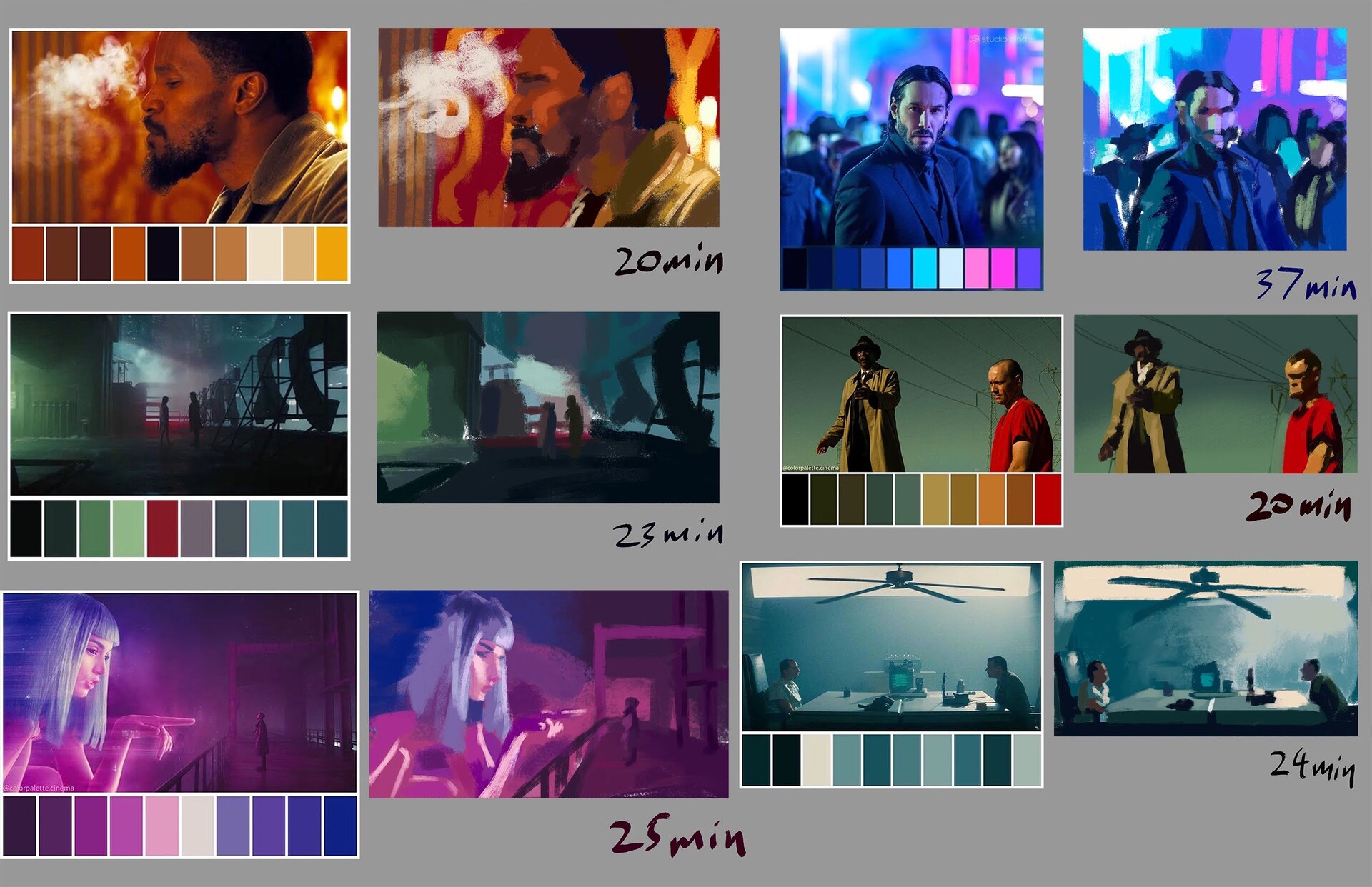 ArtStation - Expressive Painting Studies
