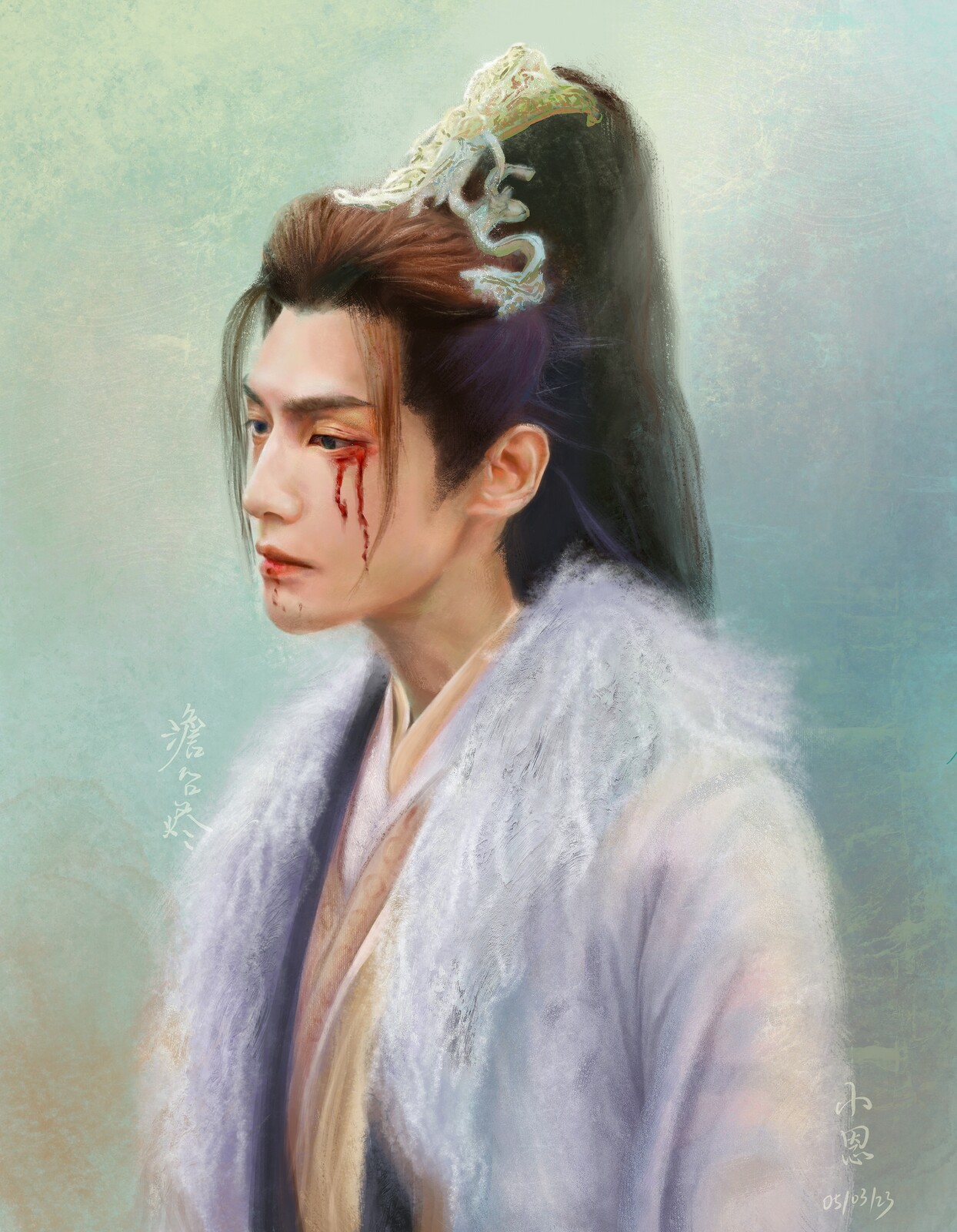 Shukun Yang (SKY小恩) - Till the end of the moon (长月烬明) Tantai Jin（澹台烬 ...