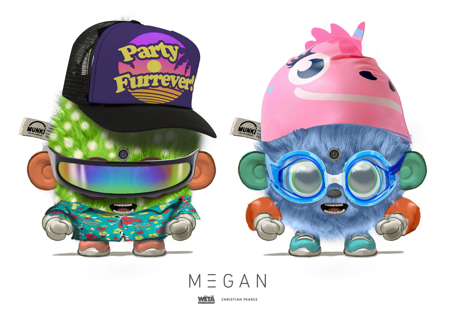 WĒTĀ WORKSHOP DESIGN STUDIO - M3GAN - PurrPetual Petz & Elsie