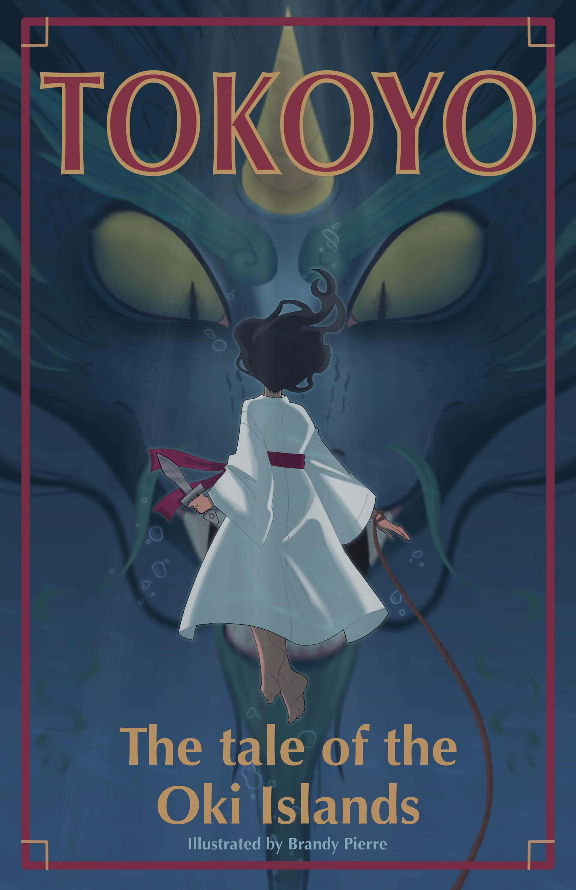 ArtStation - "Tokoyo" Mock-up graphic novel cover