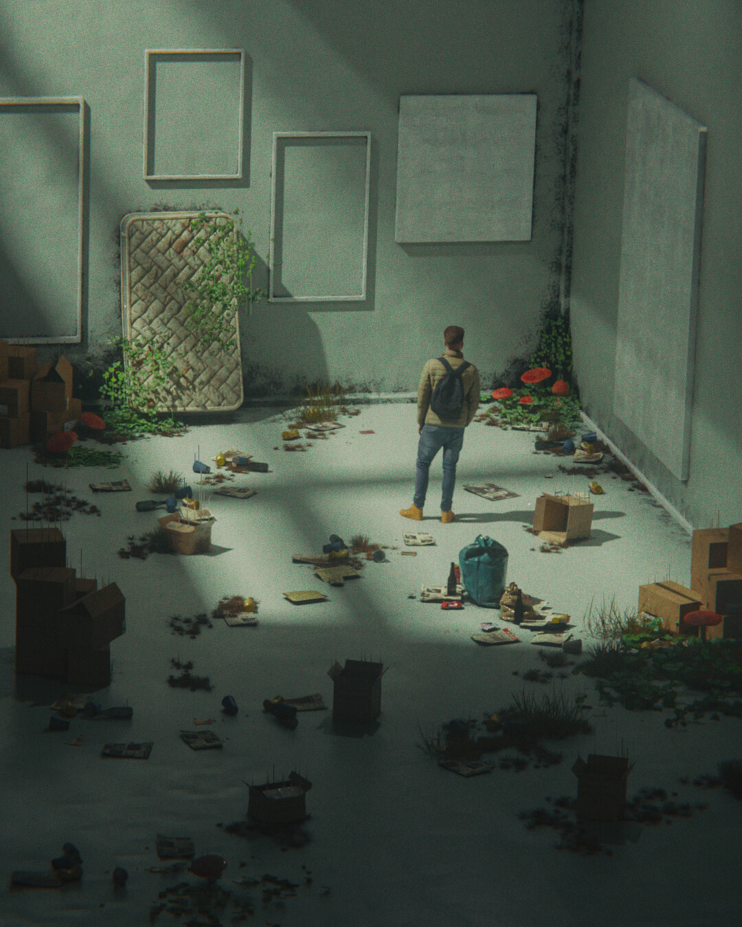ArtStation - CANVAS OF CLUTTER