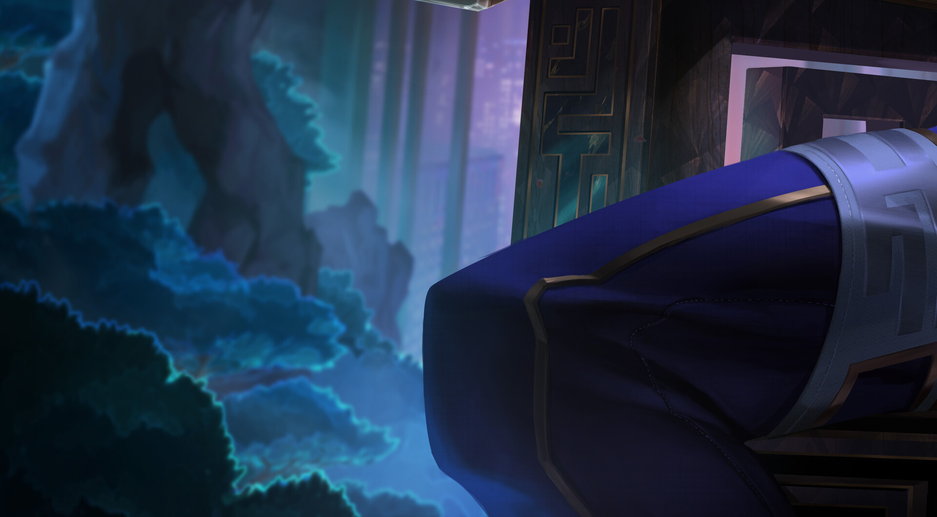 Ina Wong - Prestige Inkshadow Yasuo - League of Legends Splash Art