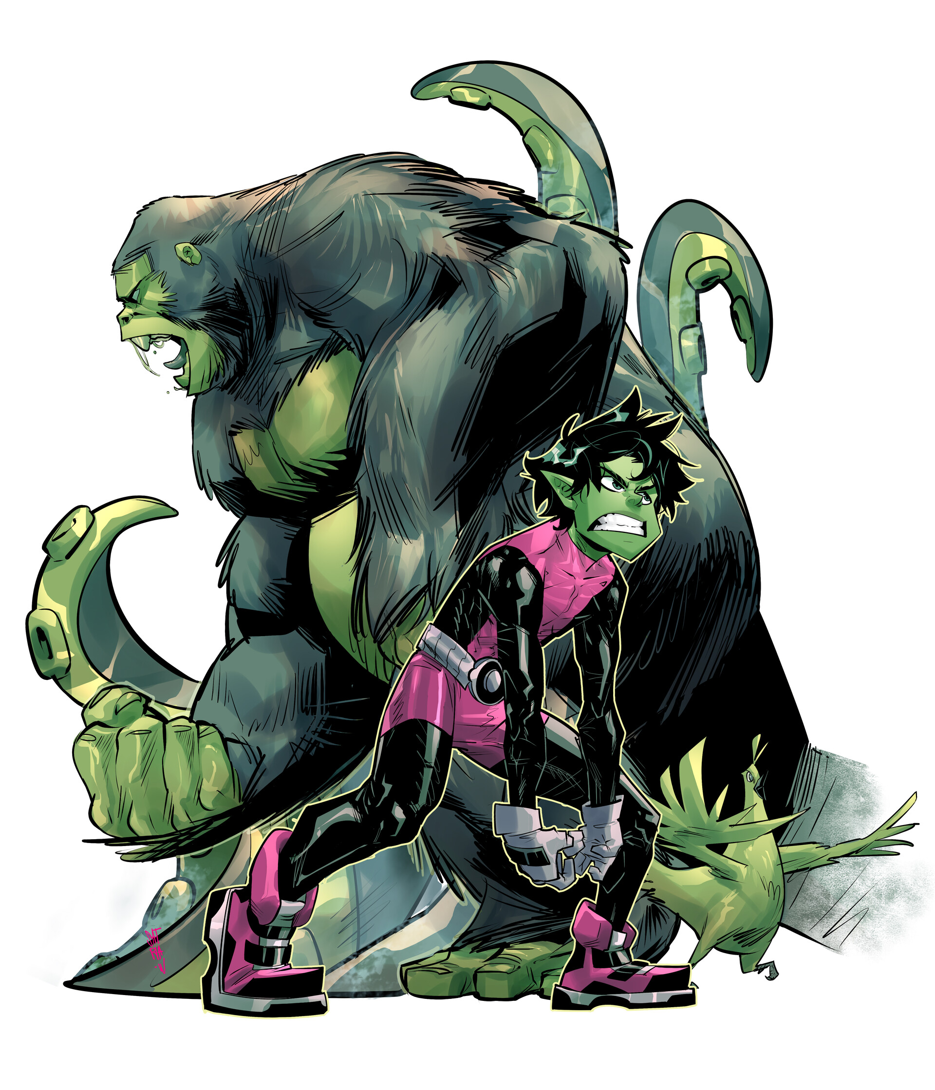 ArtStation - Beast Boy