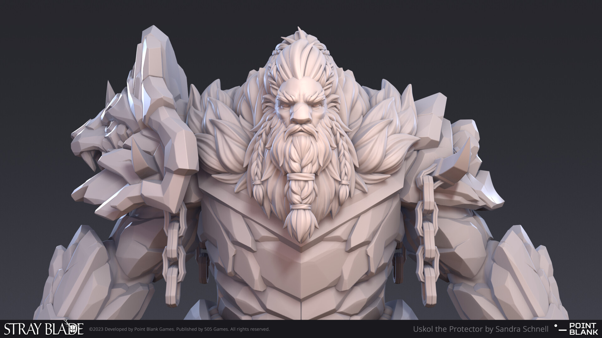 Sandra Schnell - STRAY BLADE - Uskol the Protector