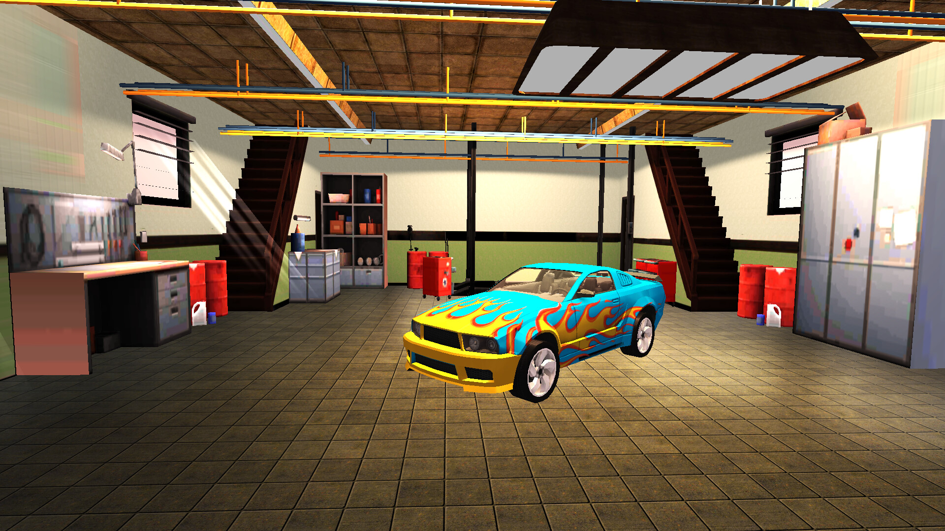 ArtStation - Parking Game Garage